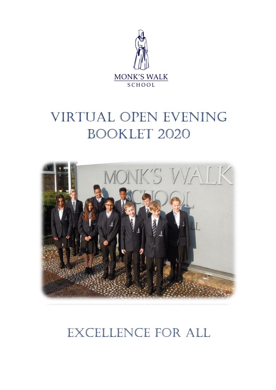 Monks Walk School Parents' Booklet by Cleverbox UK Ltd - Issuu