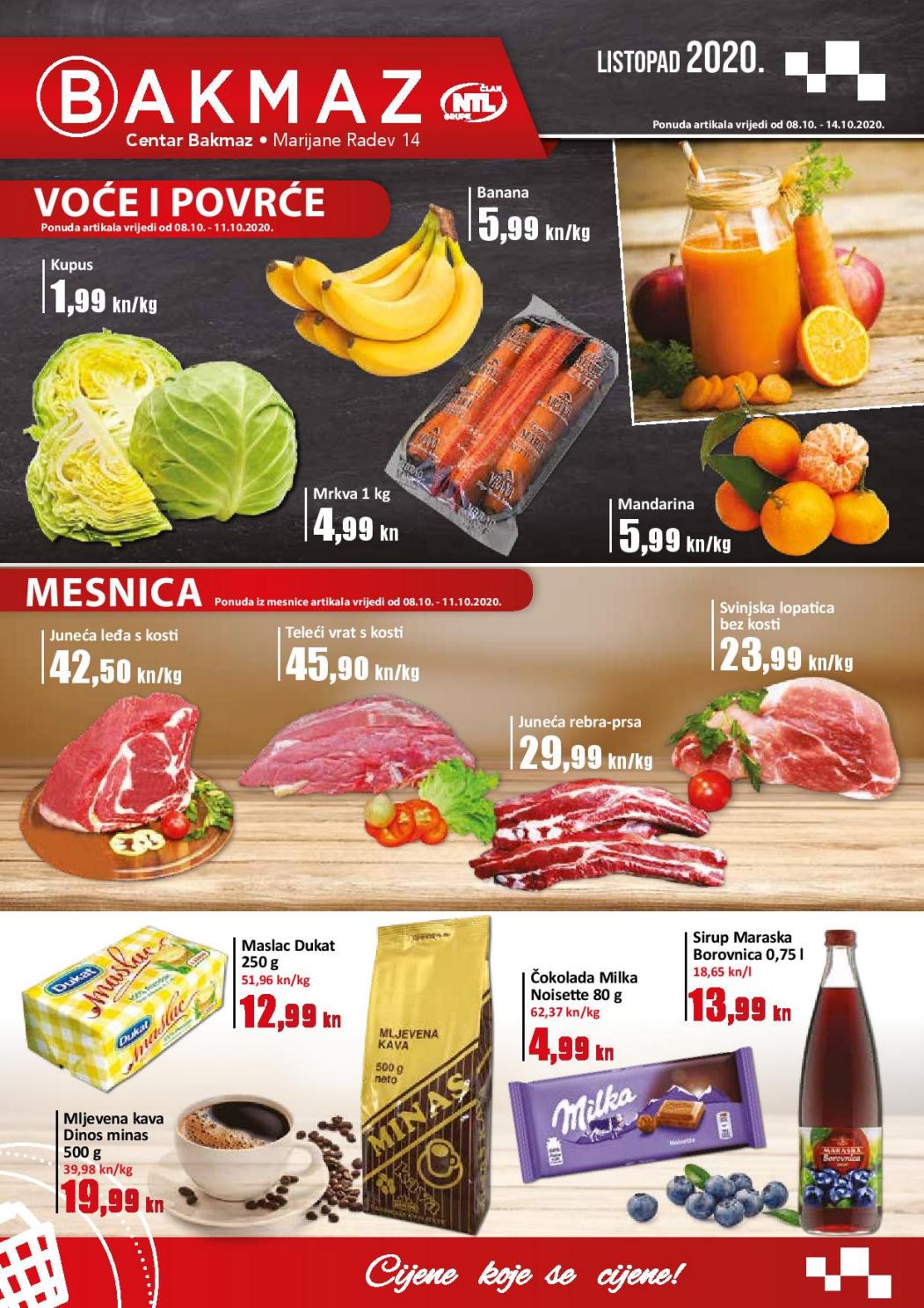 Bakmaz katalog od 08.-14.10.2020 by Catalog.hr - Issuu