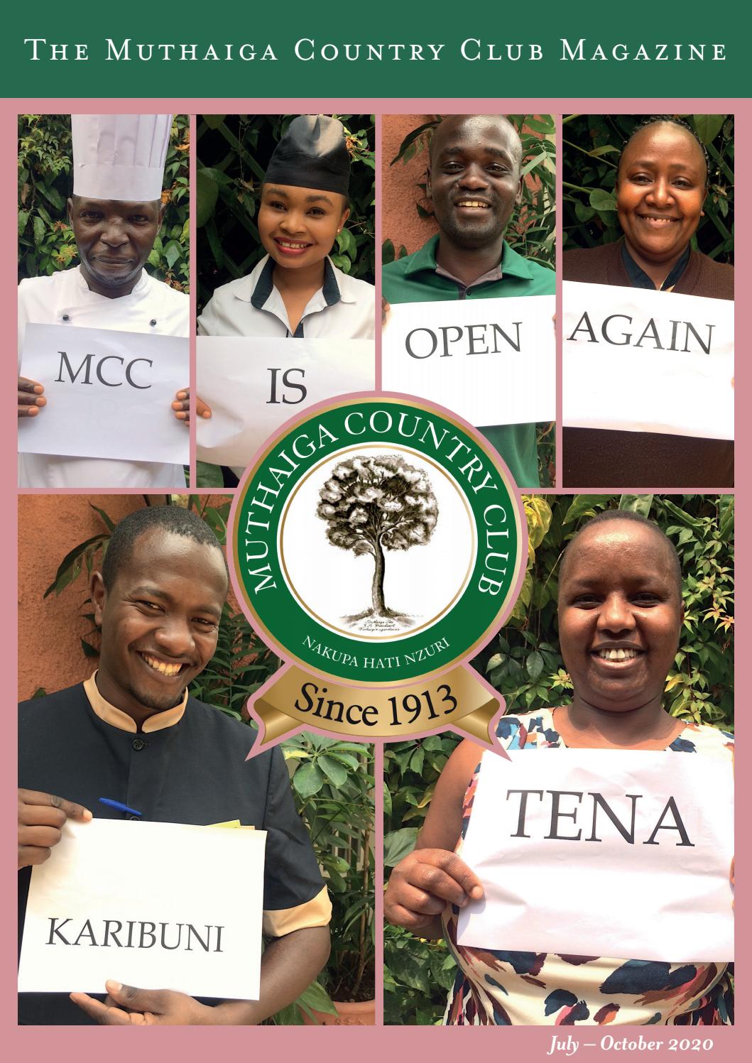 Muthaiga Country Club Magazine July - October 2020 by Shelleys the ...