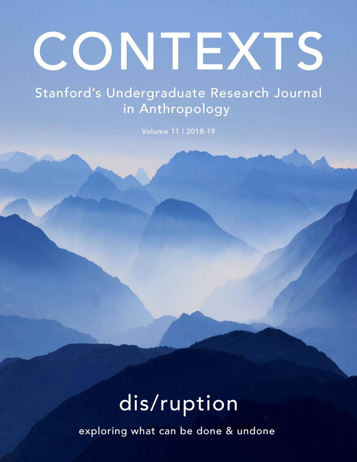 Context- Spring 2018 Edition by Stanford Anthropology - Issuu