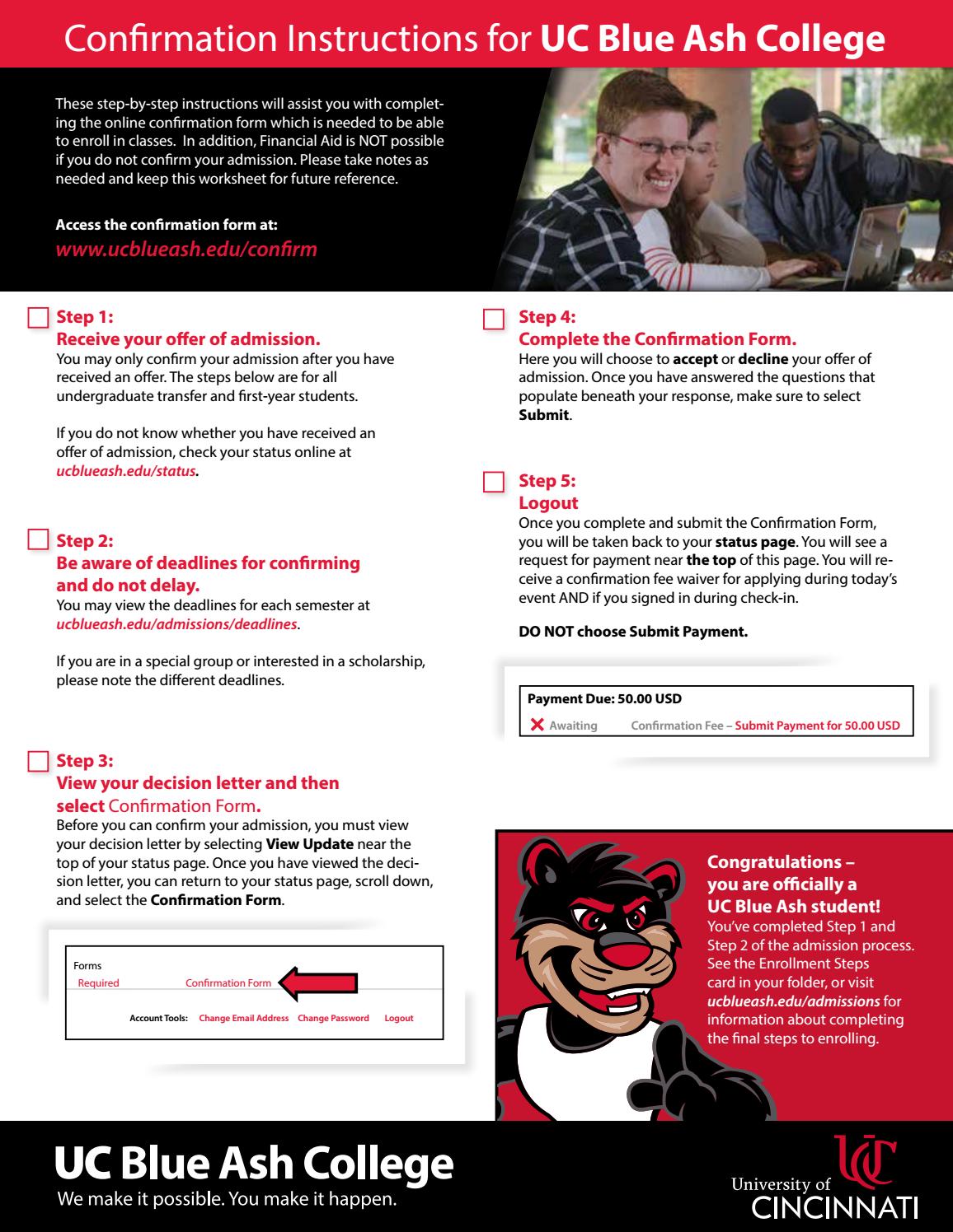Uc Blue Ash Admissions