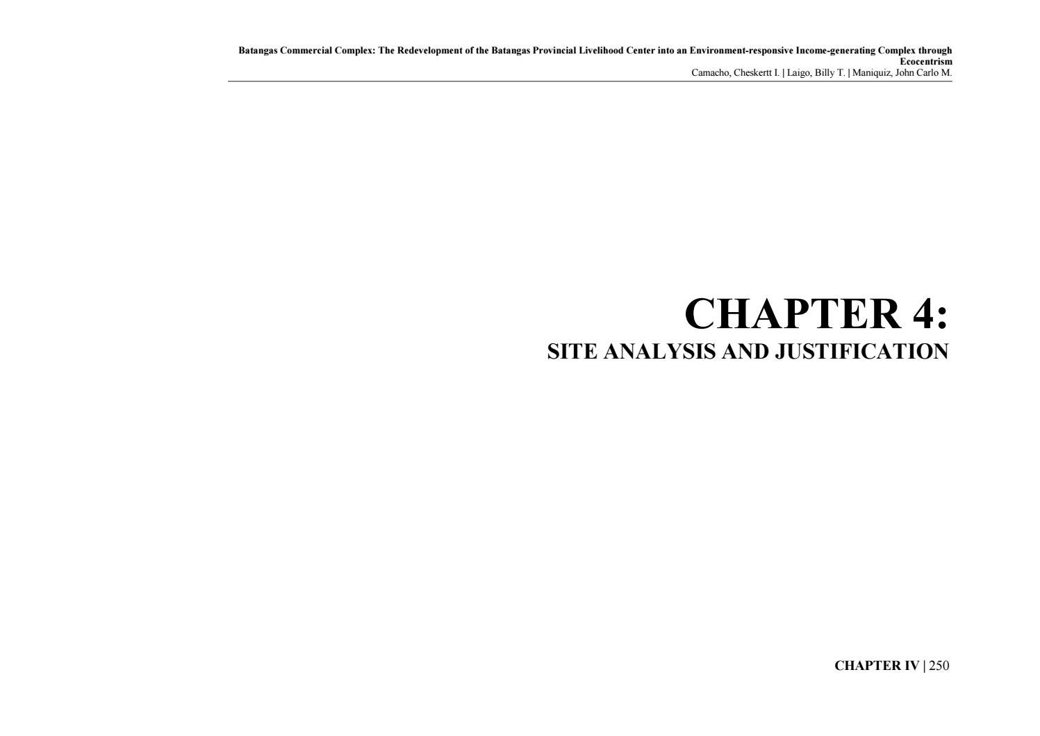 Batangas Commercial Complex: Chapter 04 by Billy Laigo - Issuu