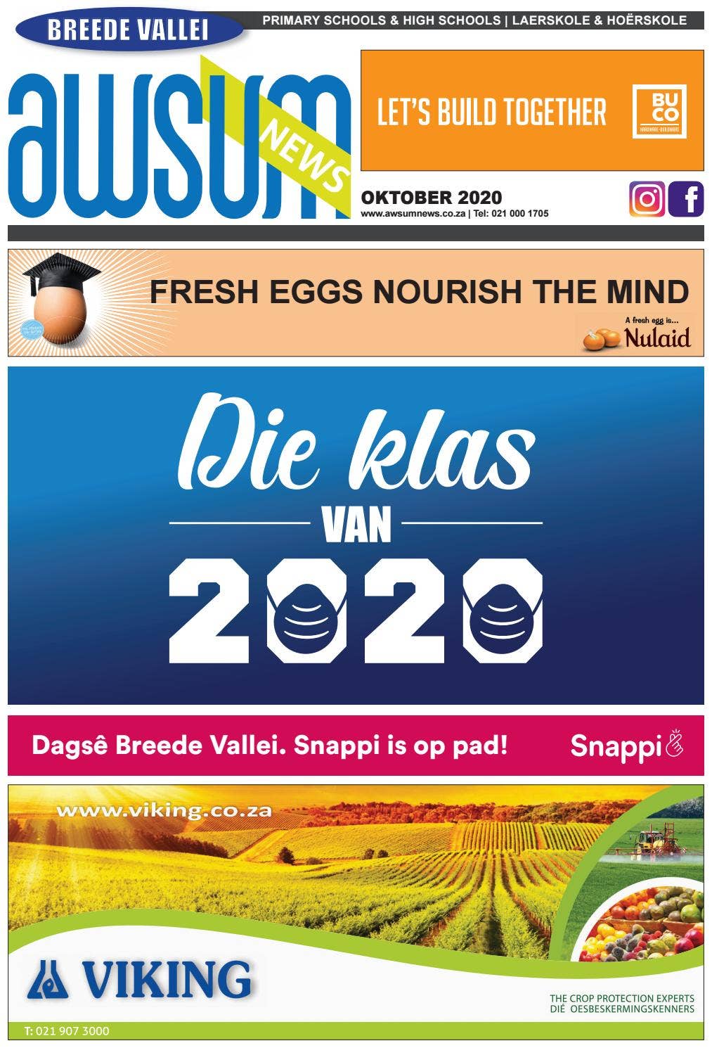 Breede Vallei Tribute class 2020 by AWSUM News - Issuu