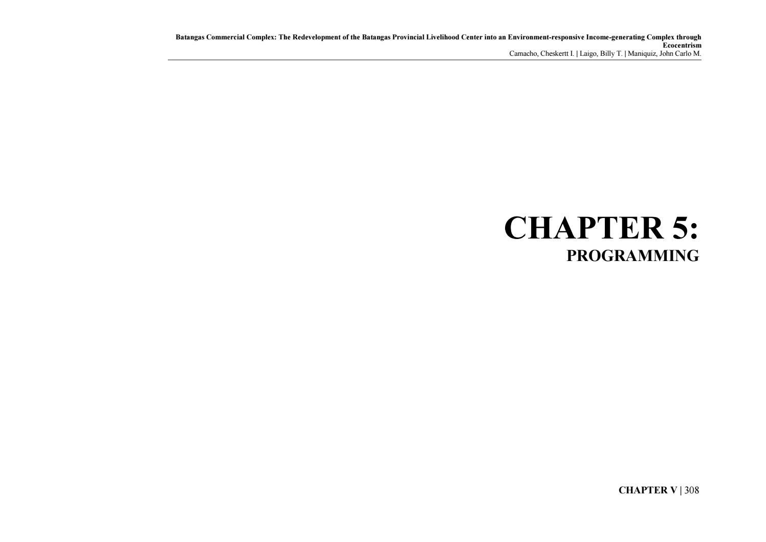 Batangas Commercial Complex: Chapter 05 by Billy Laigo - Issuu