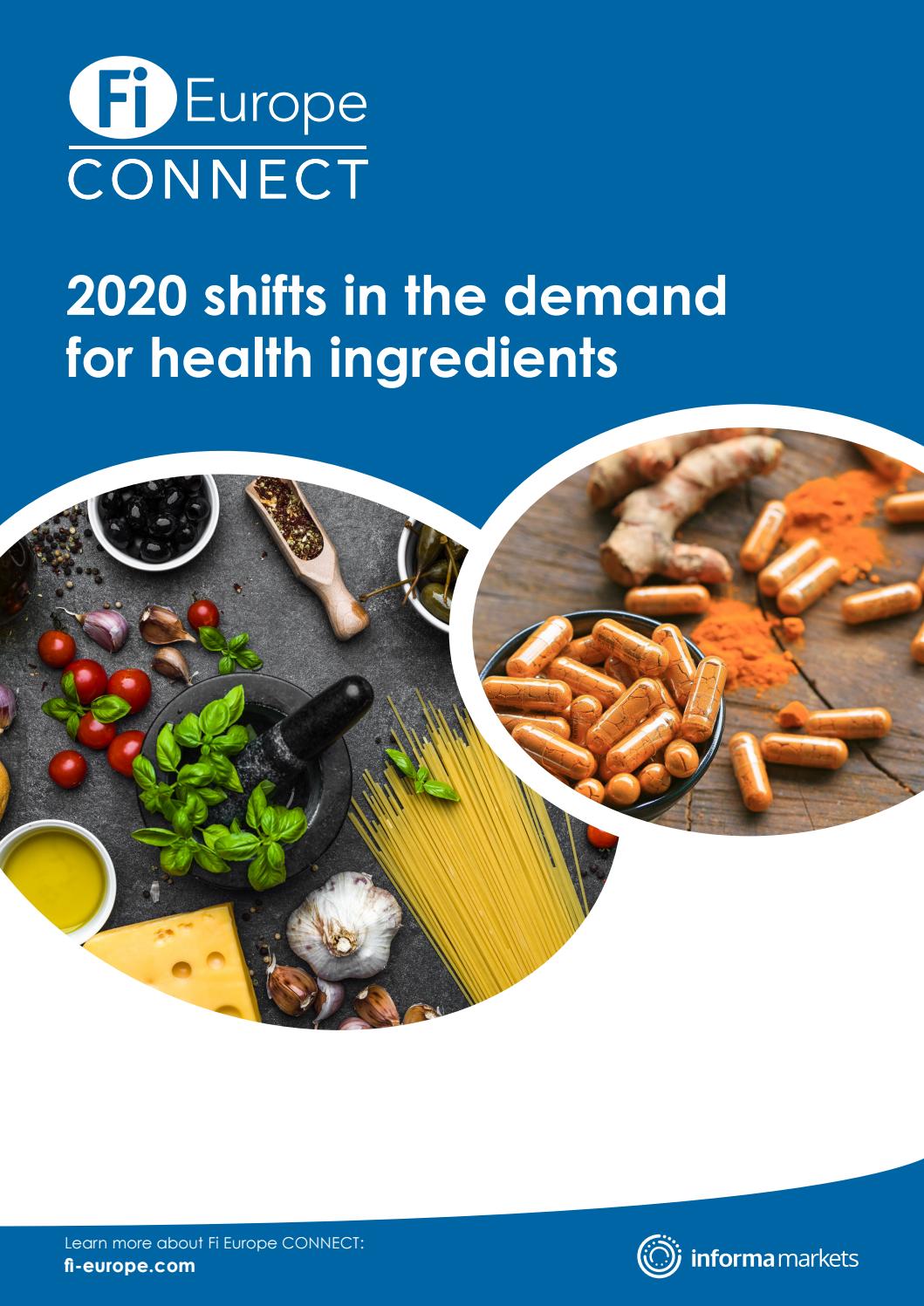 2020 shifts in the demand for health ingredients [Report] by ...