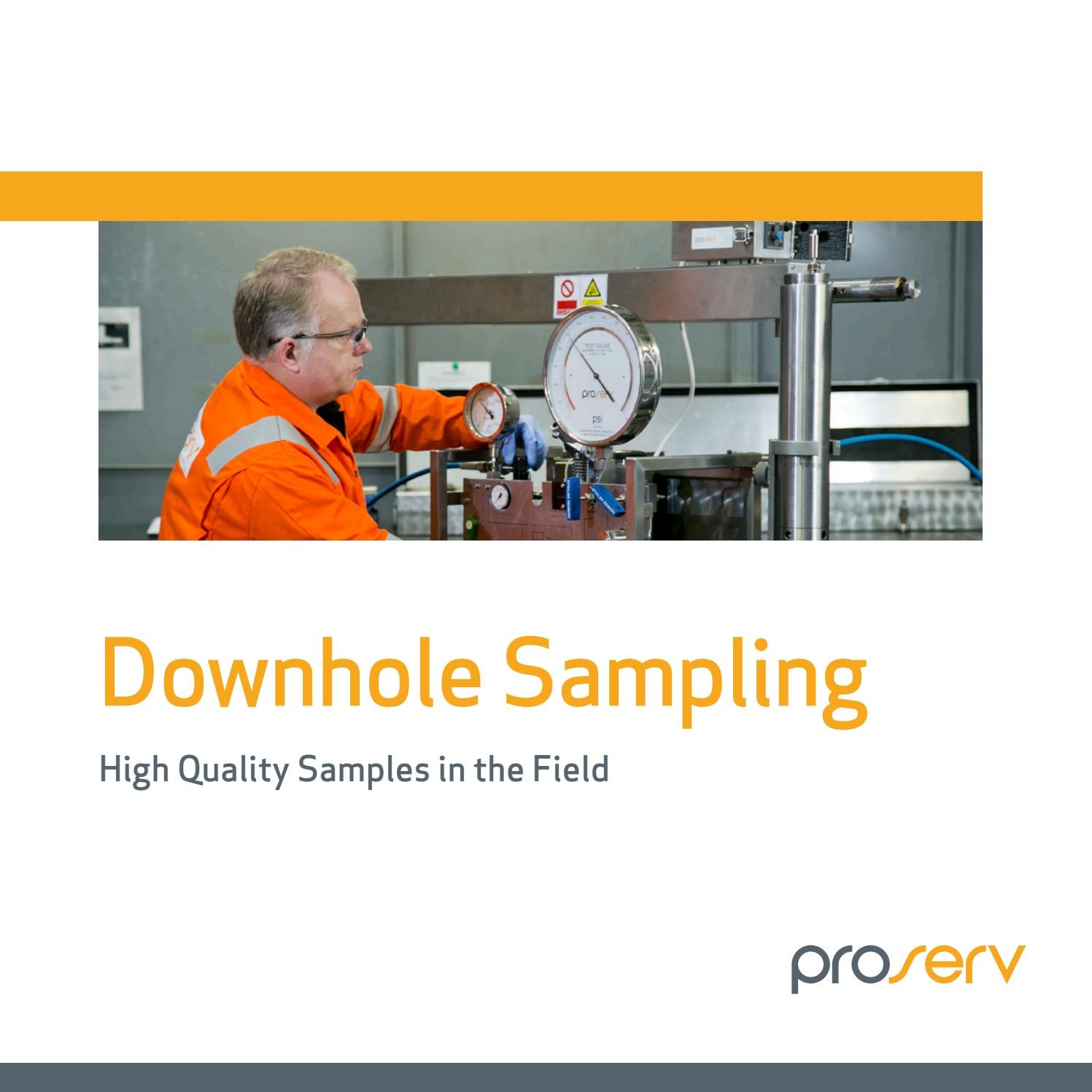 Downhole Sampling by Proserv - Issuu