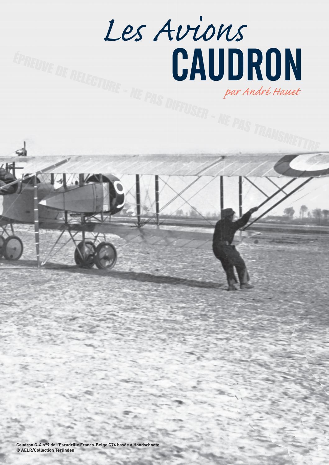 Les avions Caudron Tome 1 by media publishing international N.V. - Issuu