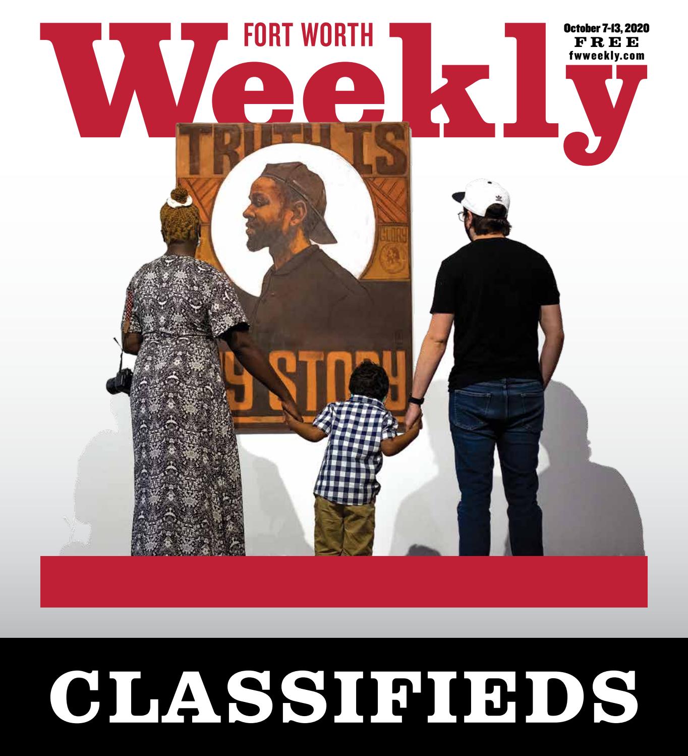 Fort Worth Weekly // Classifieds by Fort Worth Weekly - Issuu