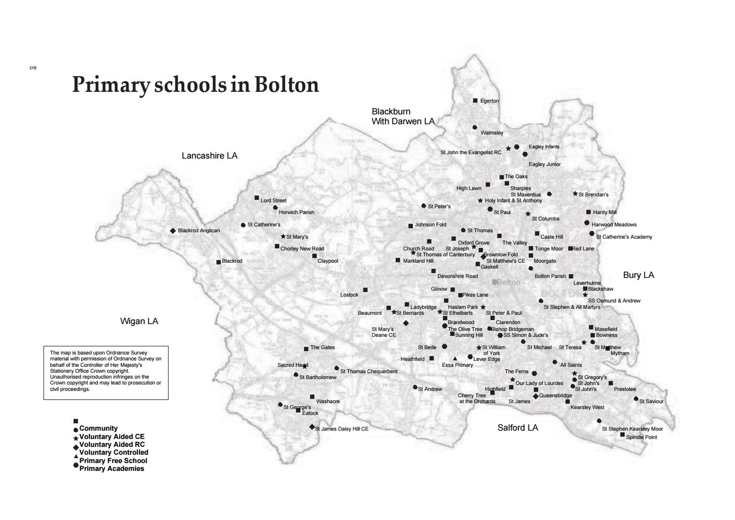 Admission to Primary School 2021: Bolton Council by Schudio - Issuu