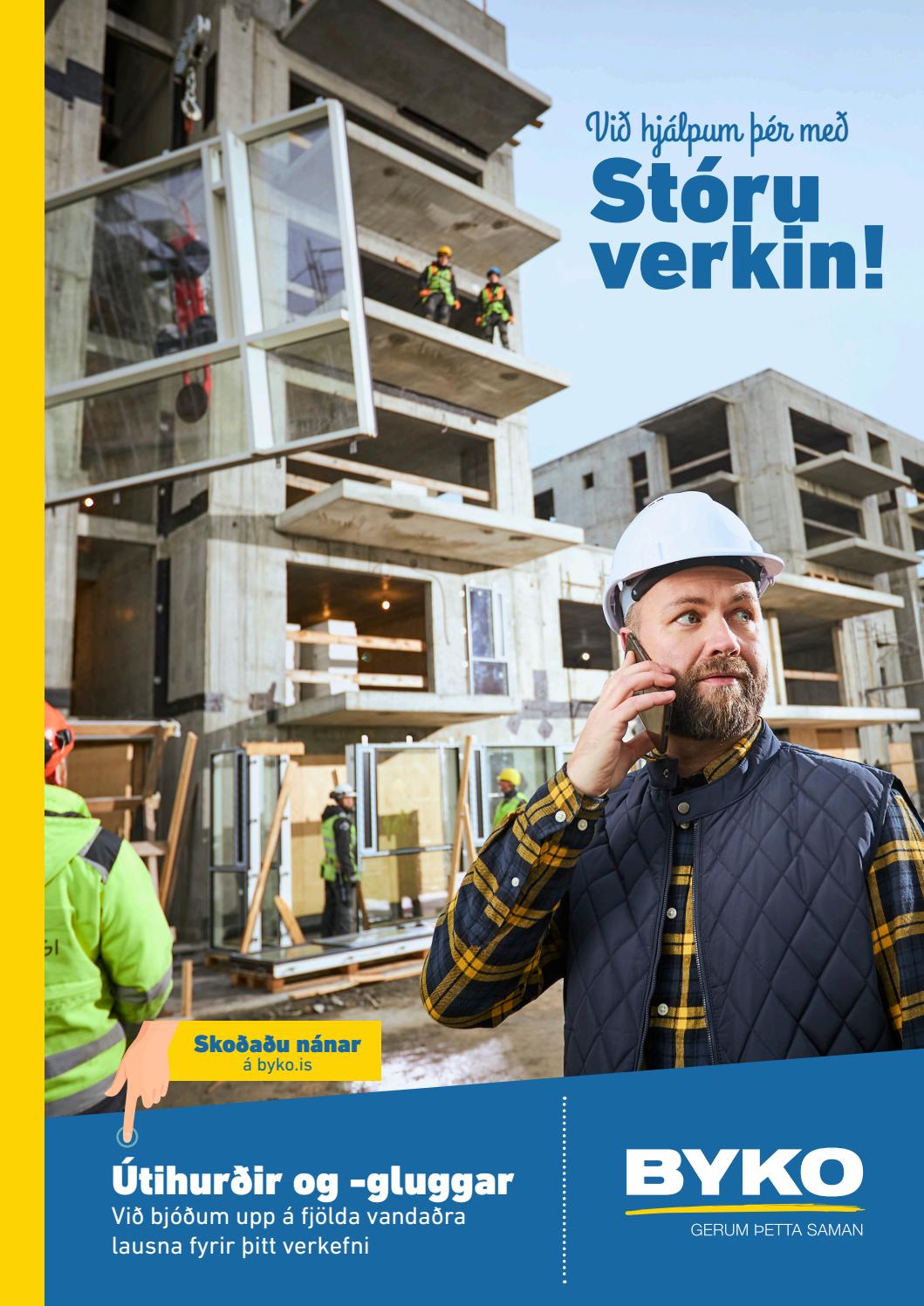 Útihurðir og gluggar by BYKO ehf - Issuu