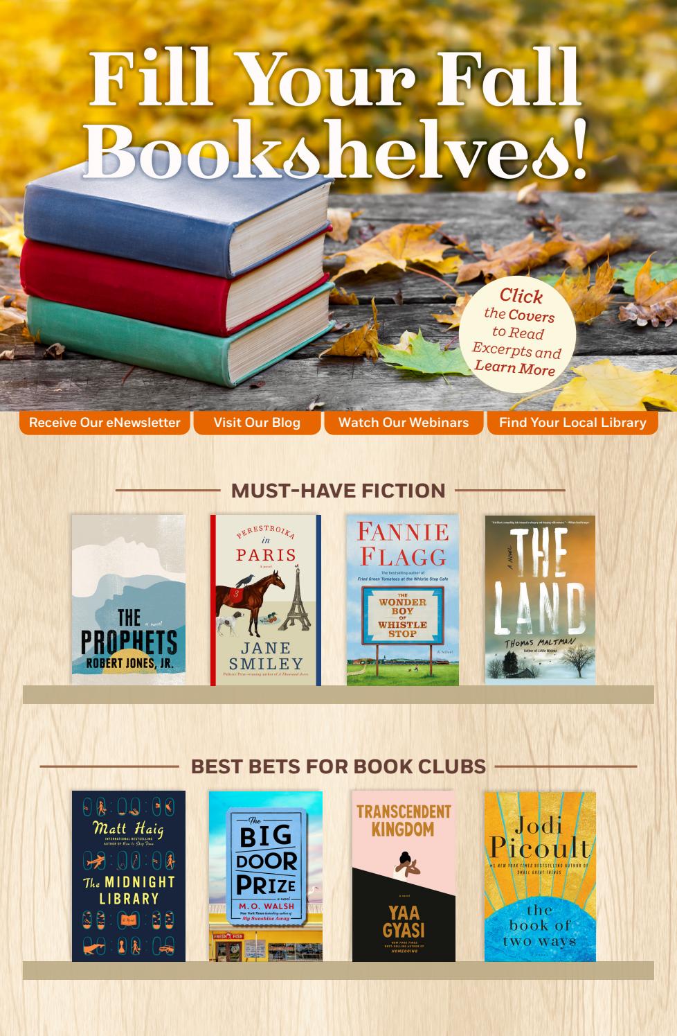 Fill Your Fall Bookshelves! by PRH Library - Issuu