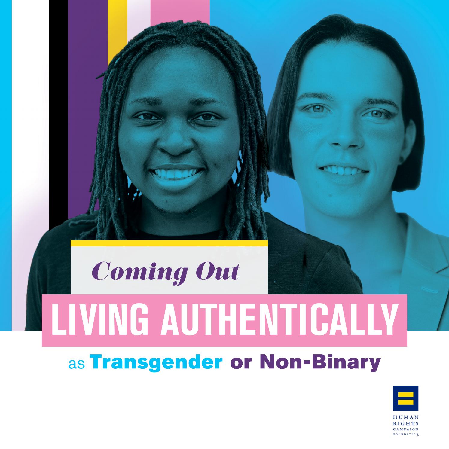 Coming Out: Living Authentically as Transgender or Non-Binary by Human ...