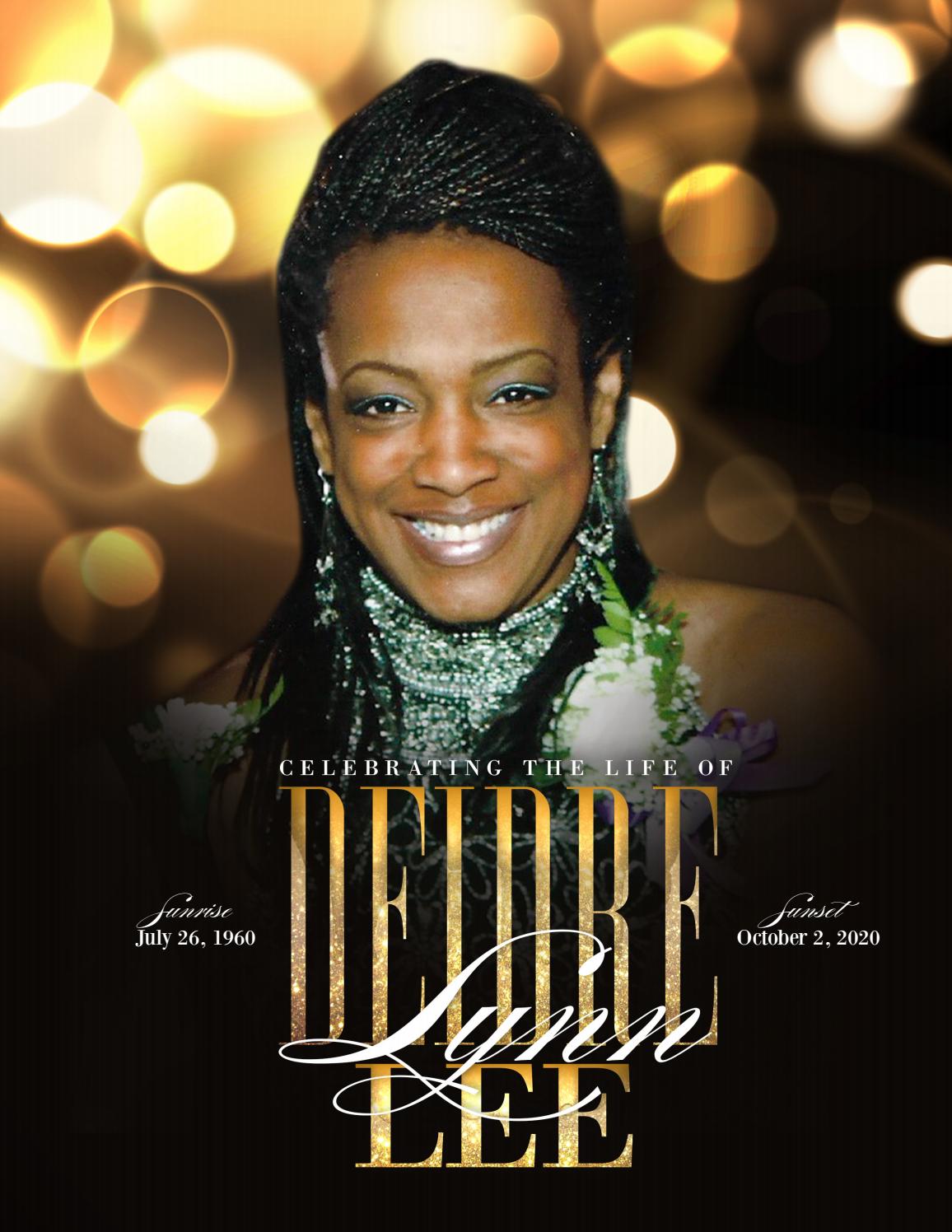 Deidre Lee Memorial Booklet by QDR Design - Issuu