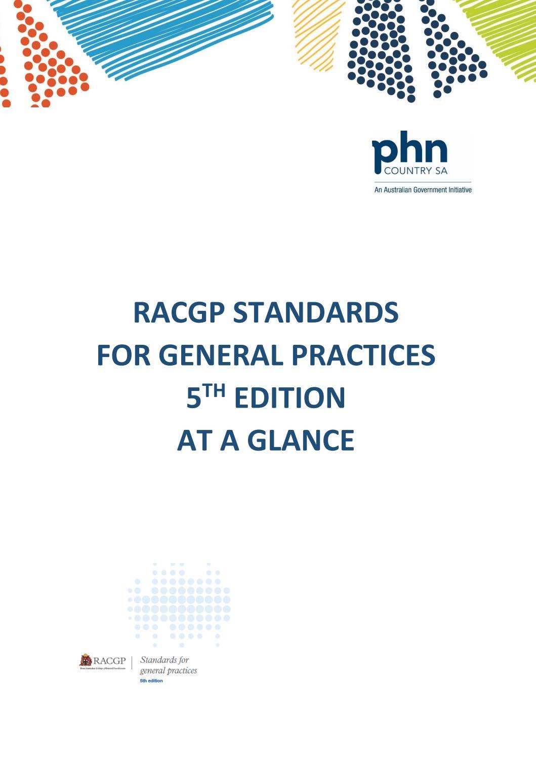 RACGP Standards for General Practice 5th Edition at a Glance by Country ...