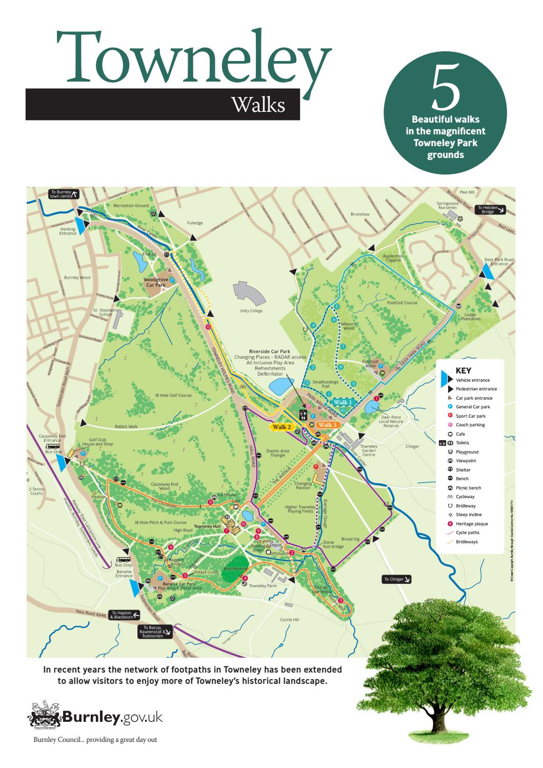 Towneley Walks leaflet 2020 by Burnley.co.uk - Issuu
