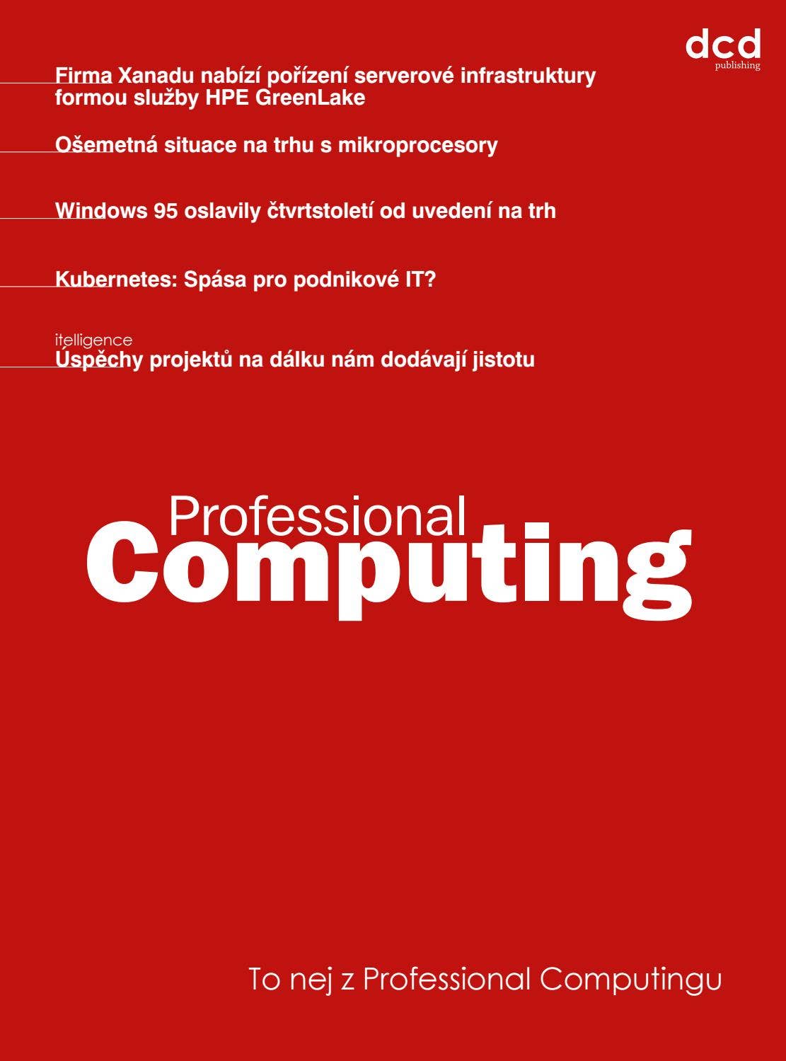 Professional Computing (9/2020) by DCD Publishing s.r.o. - Issuu