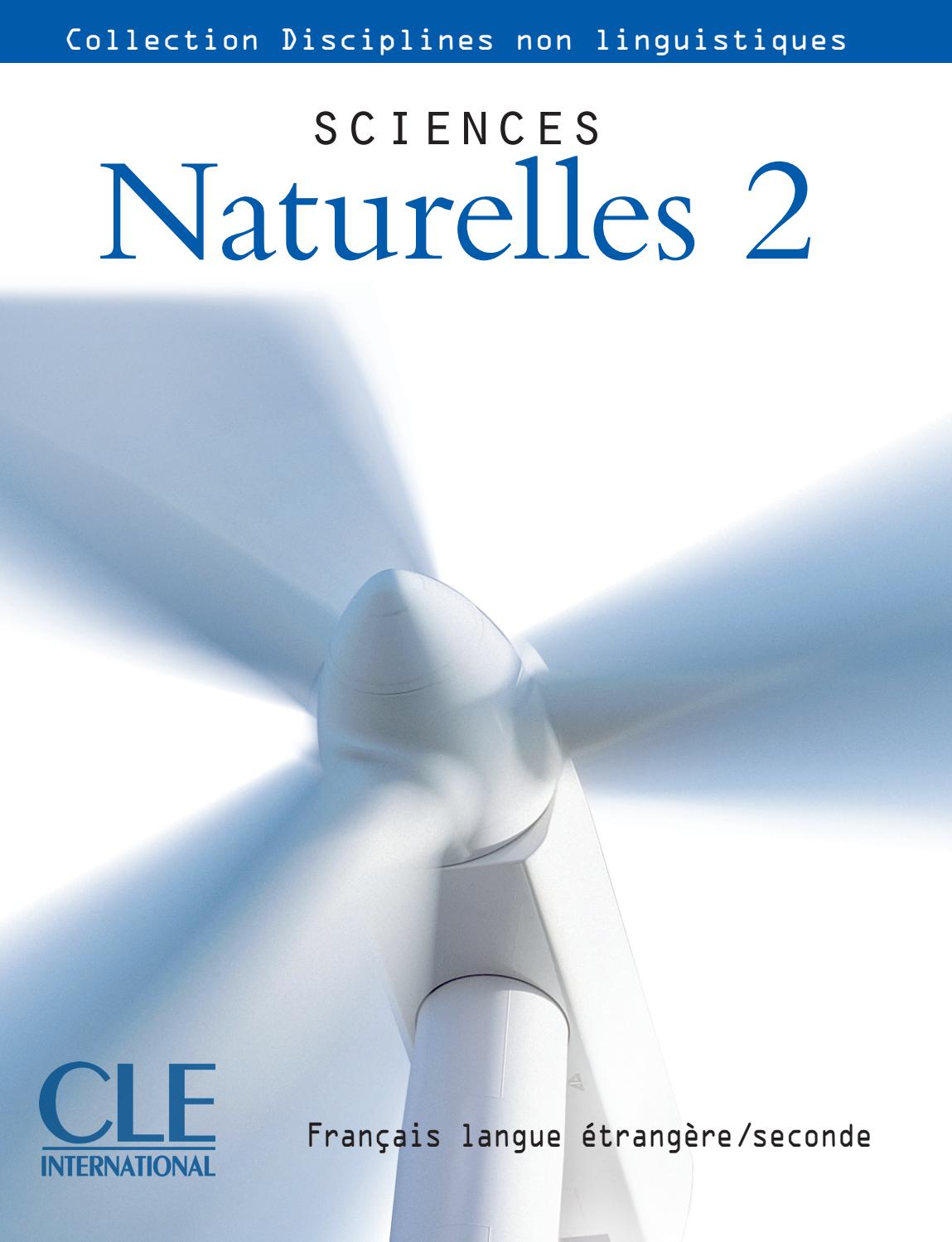 DNL - Sciences naturelles - Niveau 2 by CLE International - Issuu