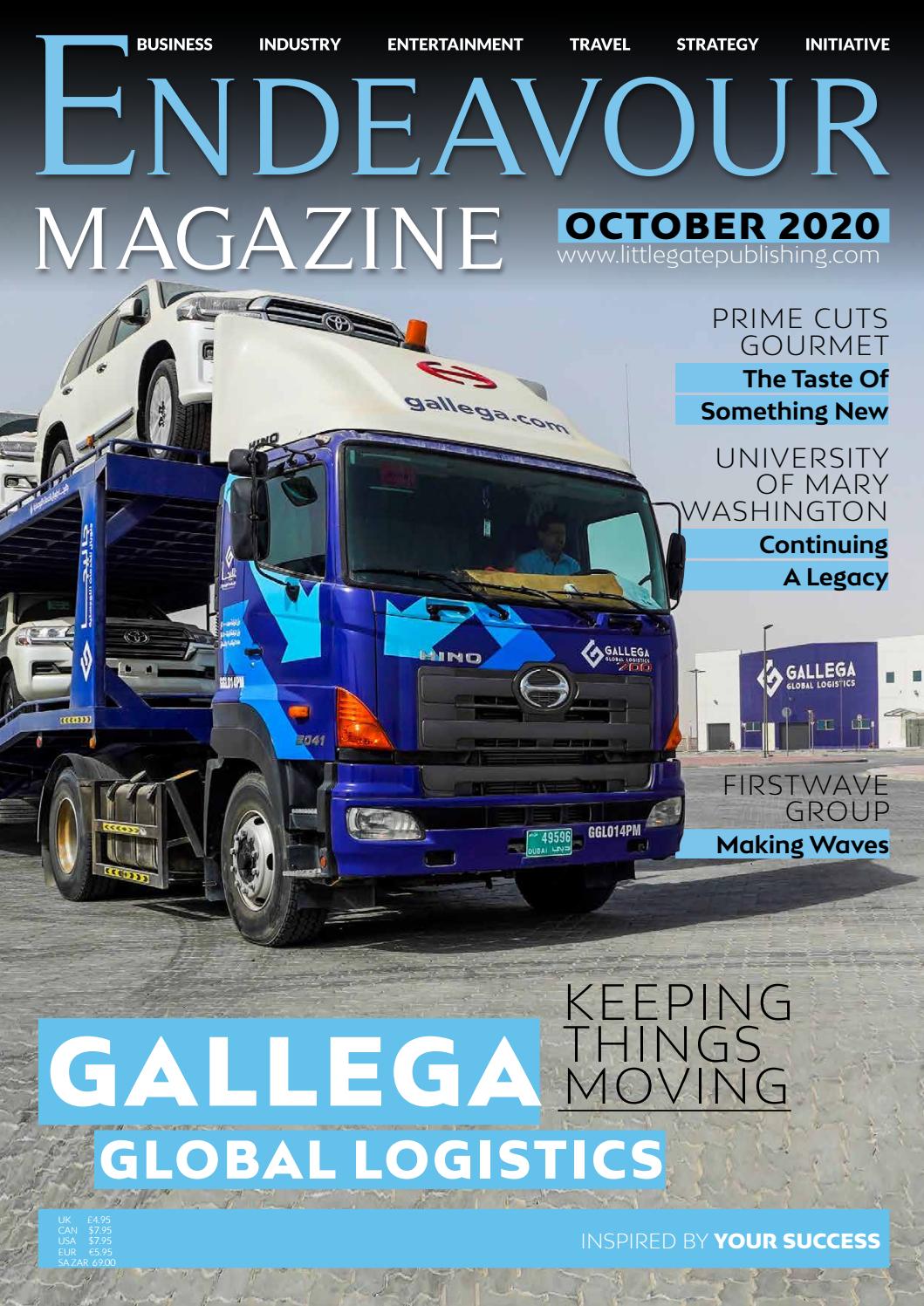 Endeavour Magazine October 2020 by Littlegate Publishing - Issuu