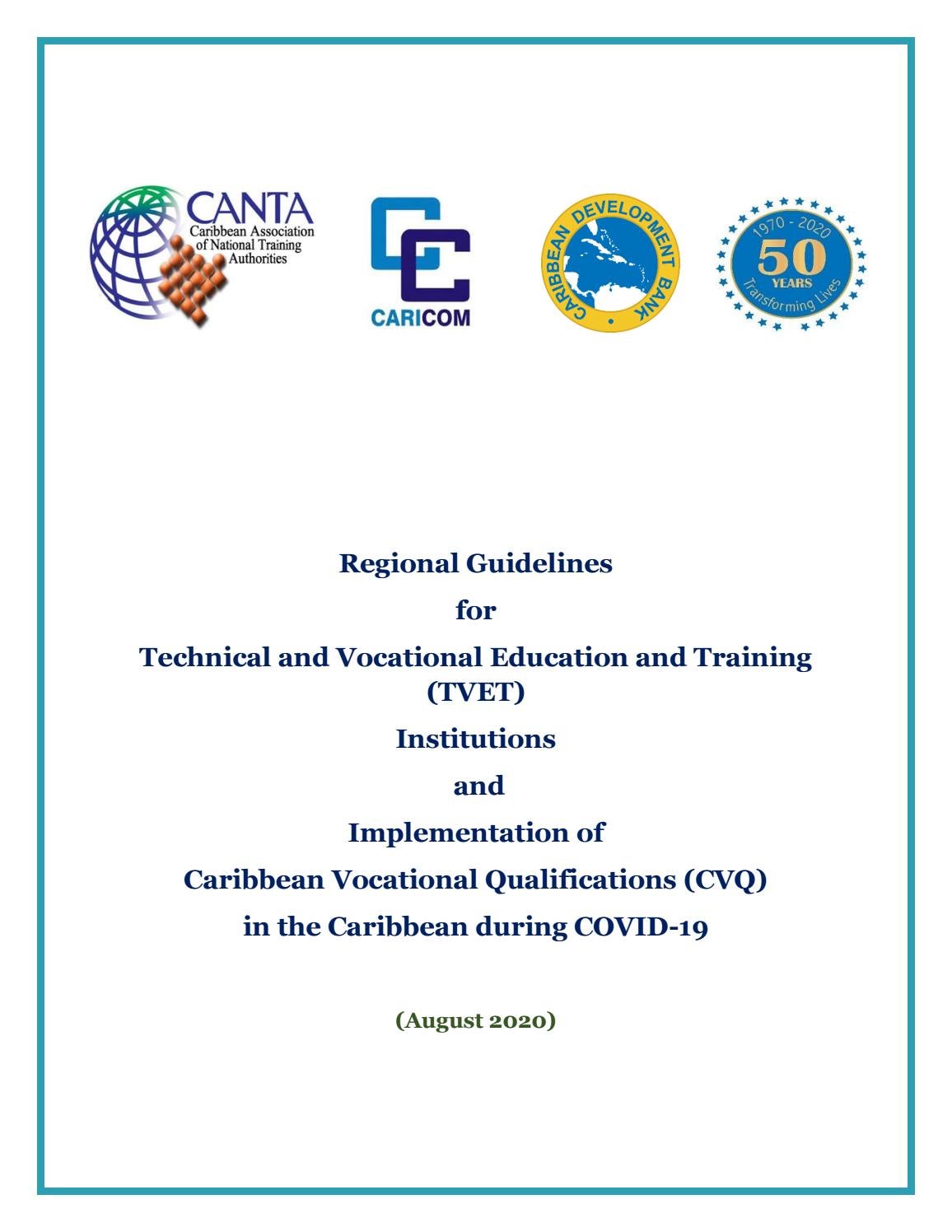 Regional Guidelines for Technical and Vocational Education and Training ...