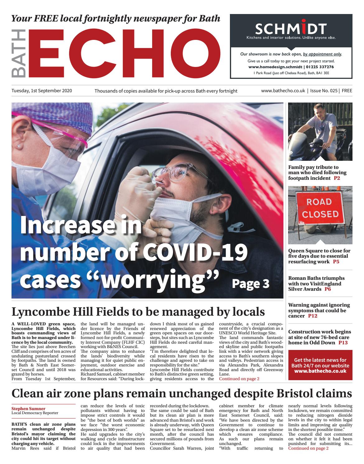 Bath Echo - Issue 025 - 01/09/2020 by Media Bath - Issuu