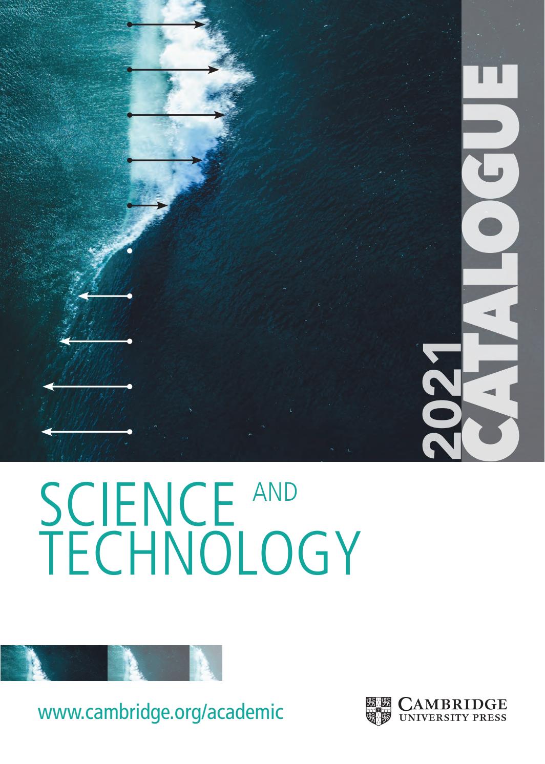 2021 Science & Technology catalogue by Cambridge University Press, Asia ...