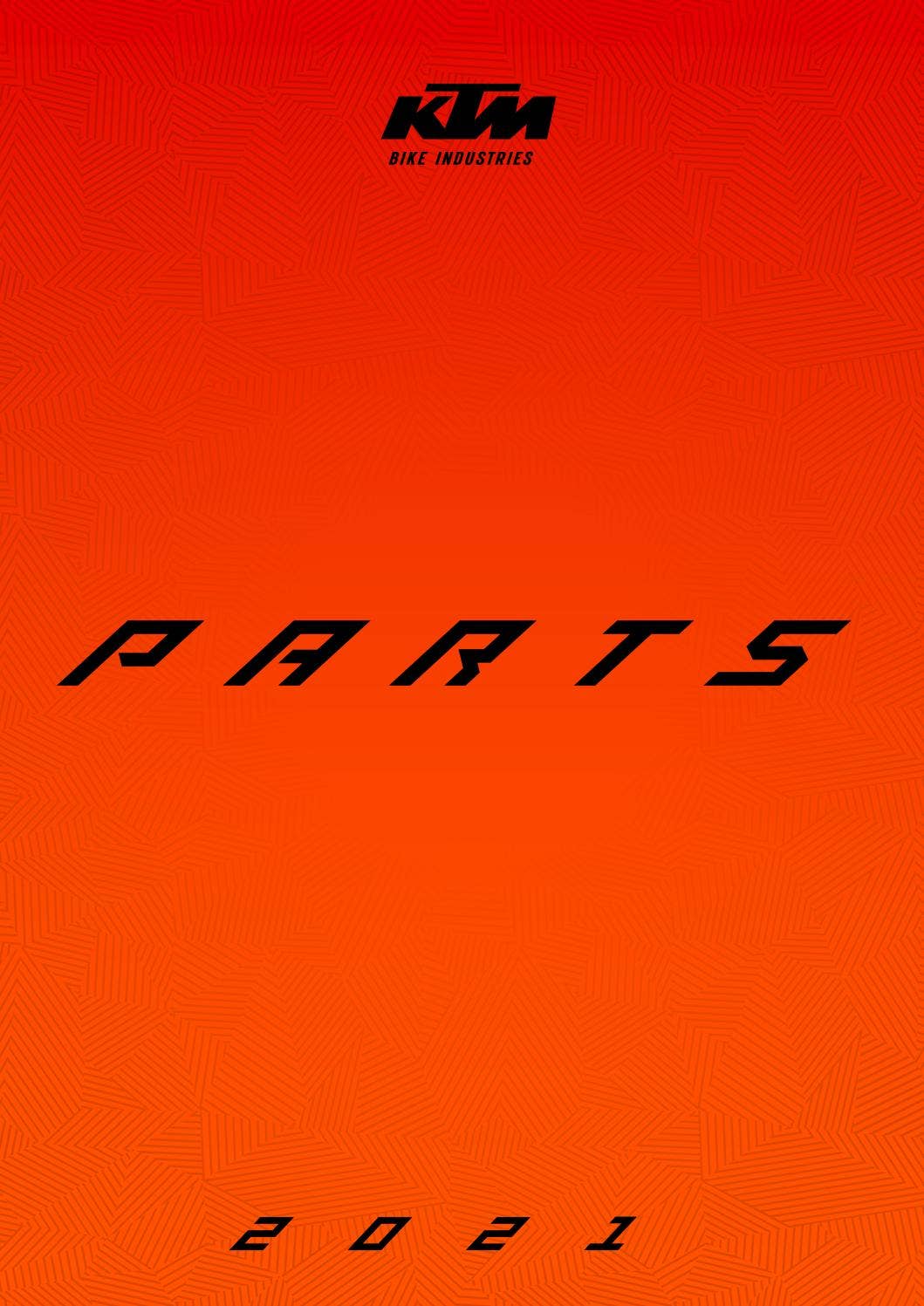 KTM Parts Catalogue 2021 by KTM Bike Industries - Issuu