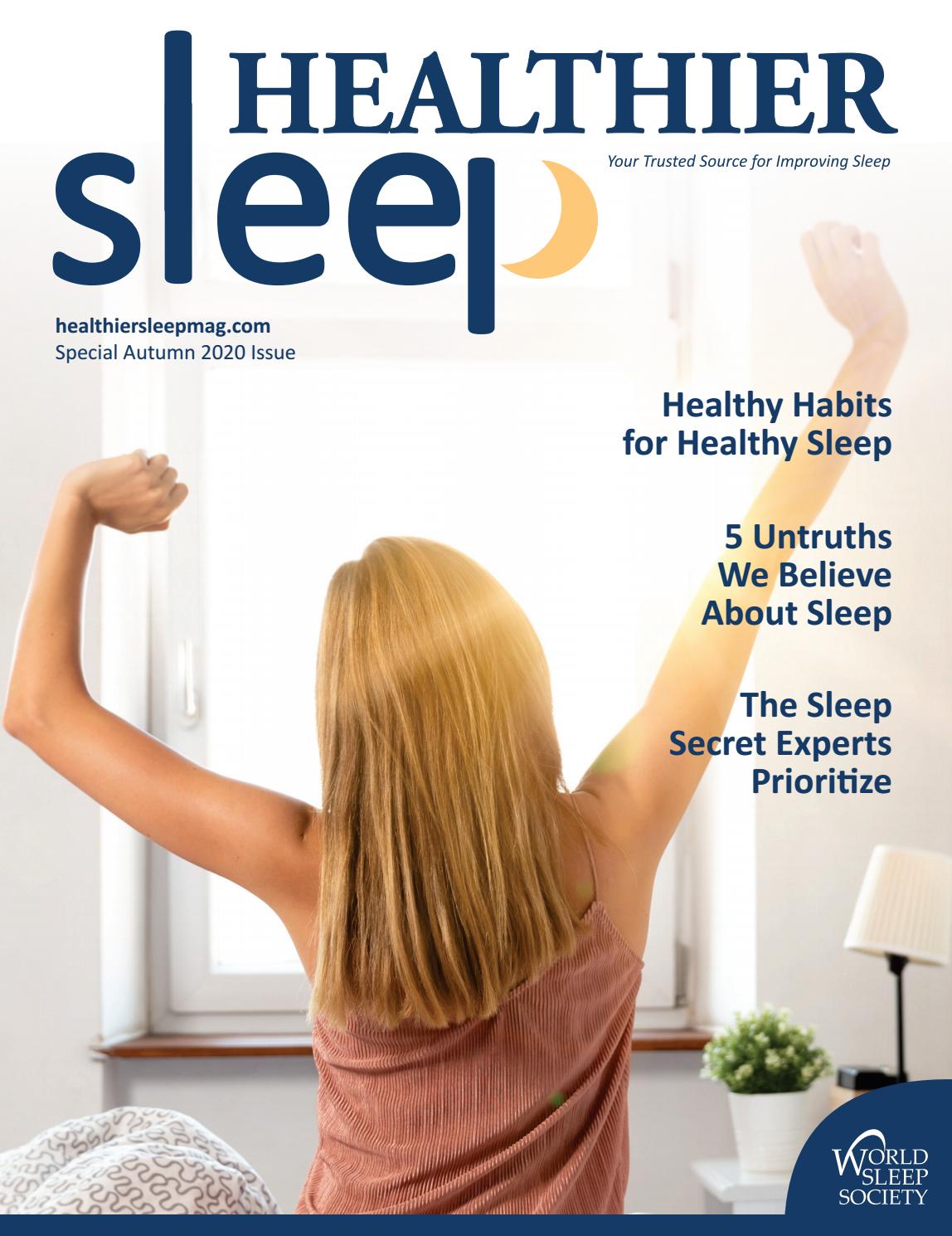 Healthier Sleep Magazine by World Sleep Society - Issuu