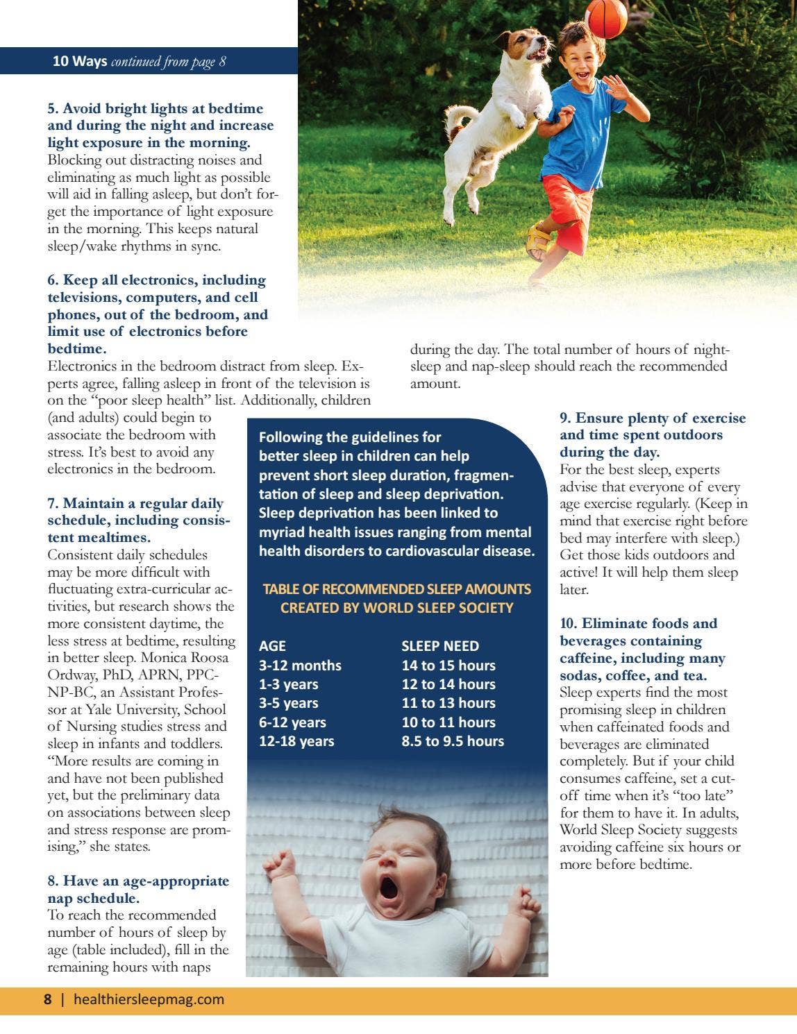 Healthier Sleep Magazine by World Sleep Society - Issuu