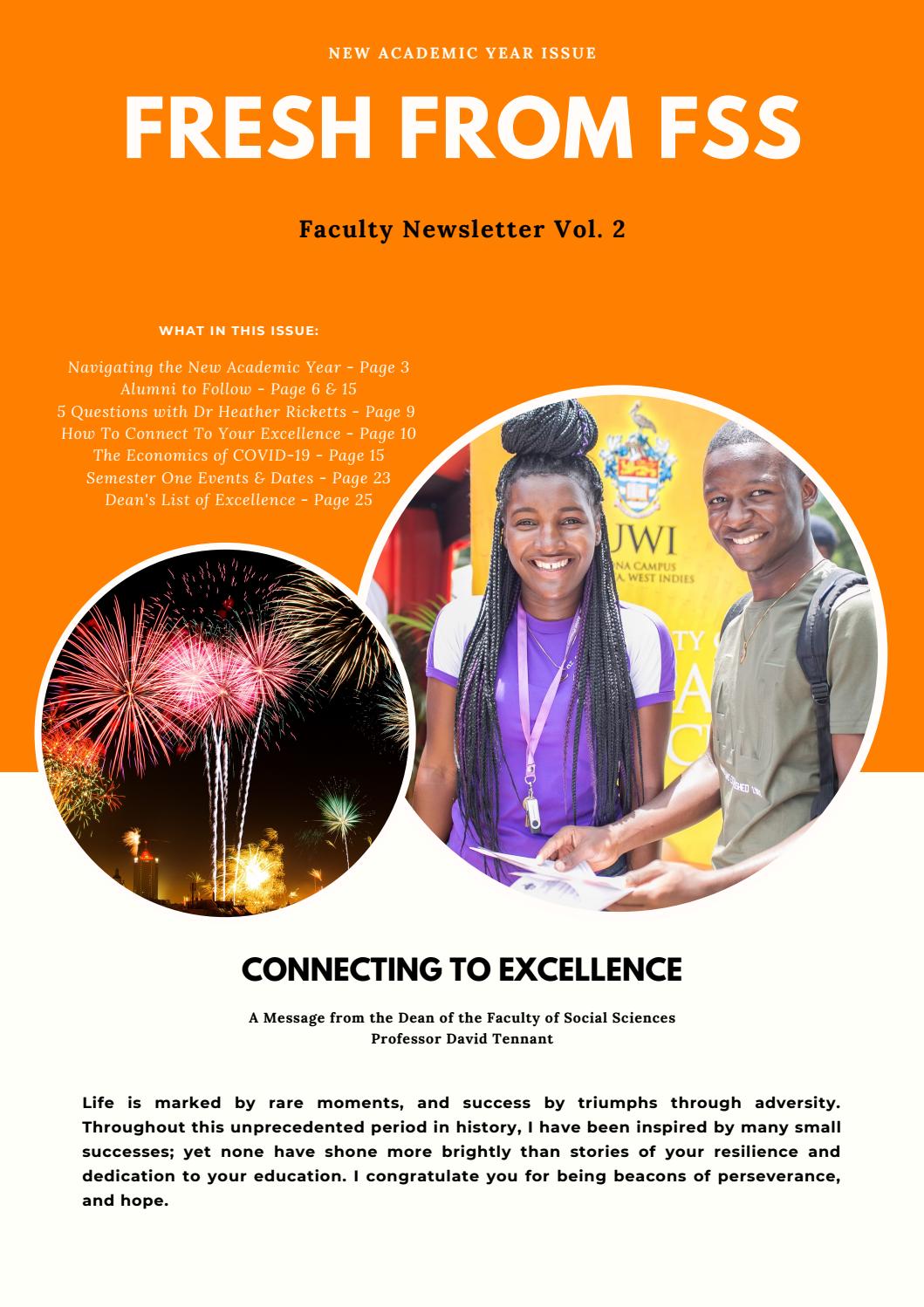 Fresh From FSS - New Academic Year Issue by FSS Marketing - Issuu