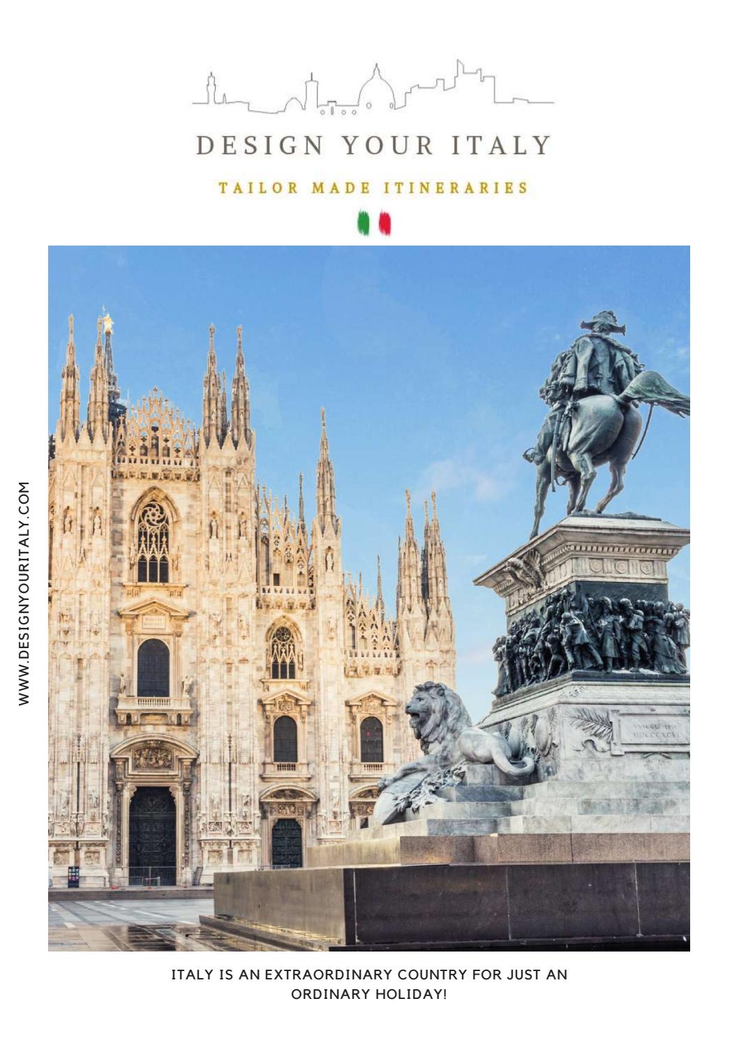 Design Your Italy | Tailor - made itineraries | Business - Leisure ...