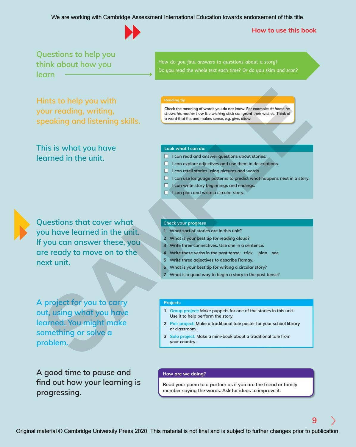 Cambridge Primary English Learner's book 2 sample by Cambridge ...