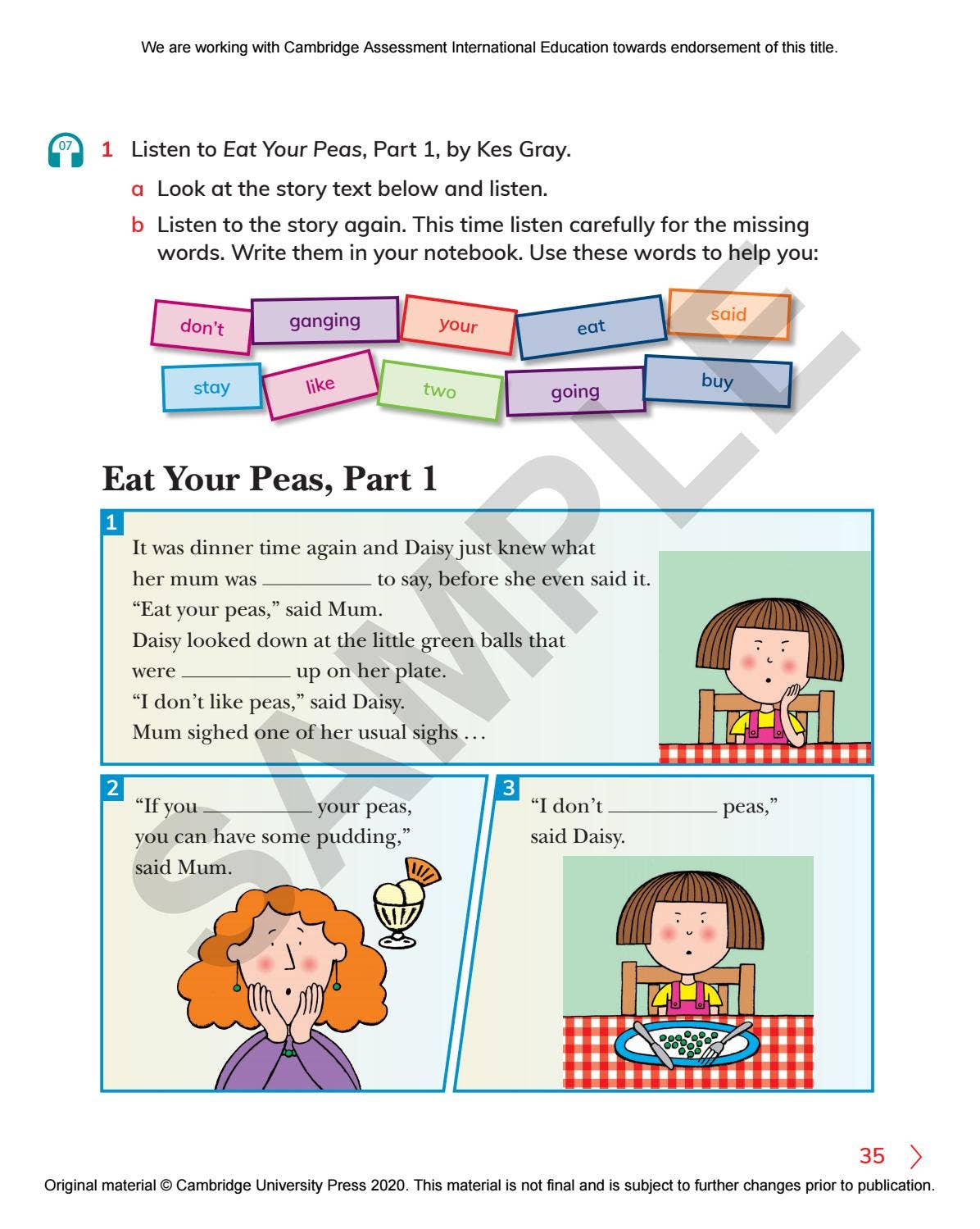 Cambridge Primary English Learner's book 2 sample by Cambridge ...