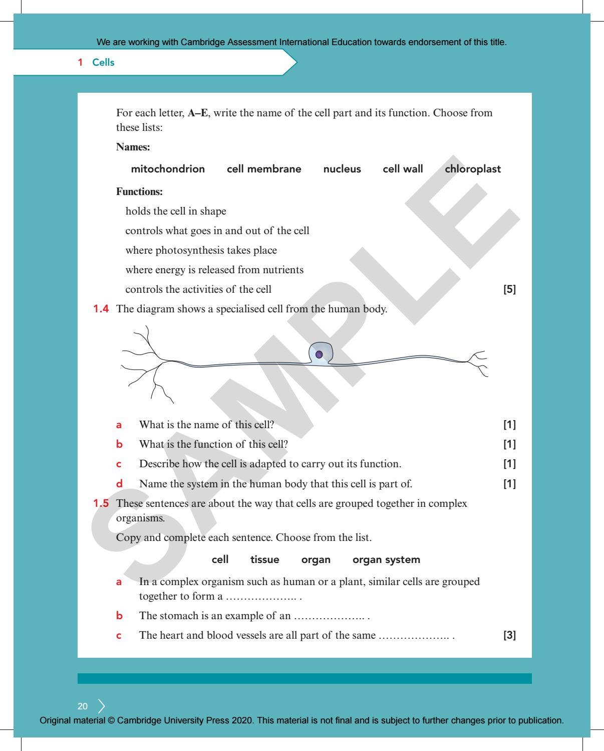 Cambridge Lower Secondary Science Learner's Book 7 sample by Cambridge ...