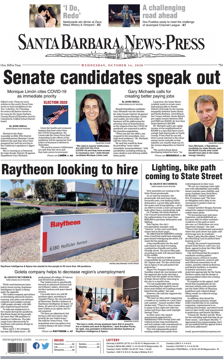 Santa Barbara News-Press: October 14, 2020 by Santa Barbara News-Press ...