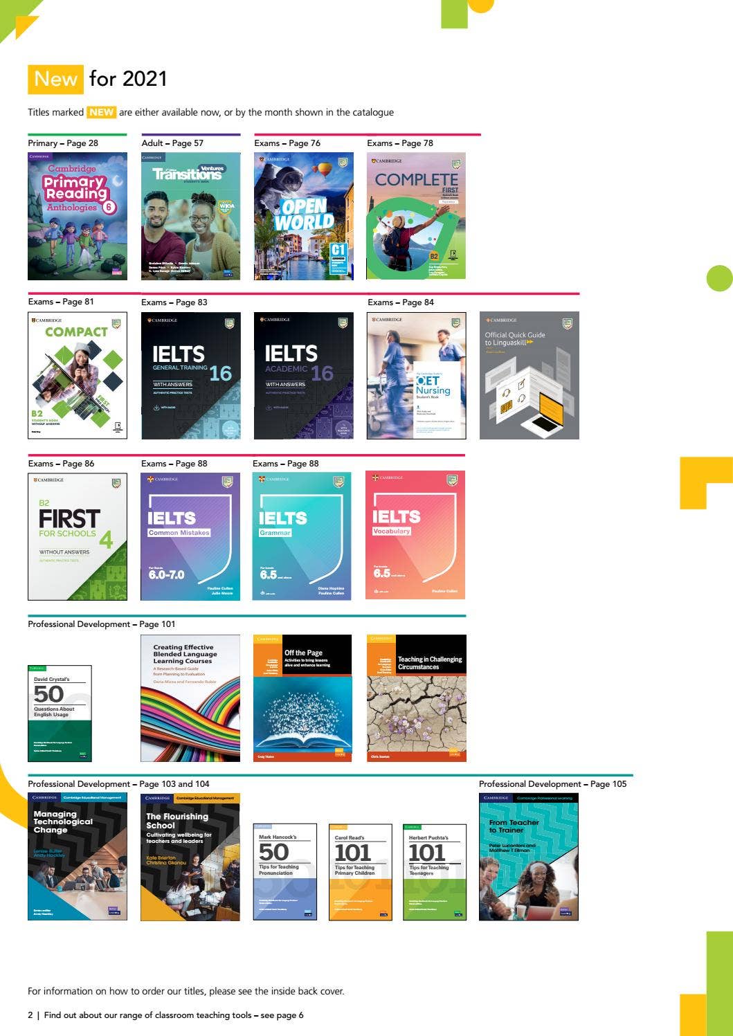 INT Catalogue ELT 2021 Cambridge University Press by Cambridge English ...