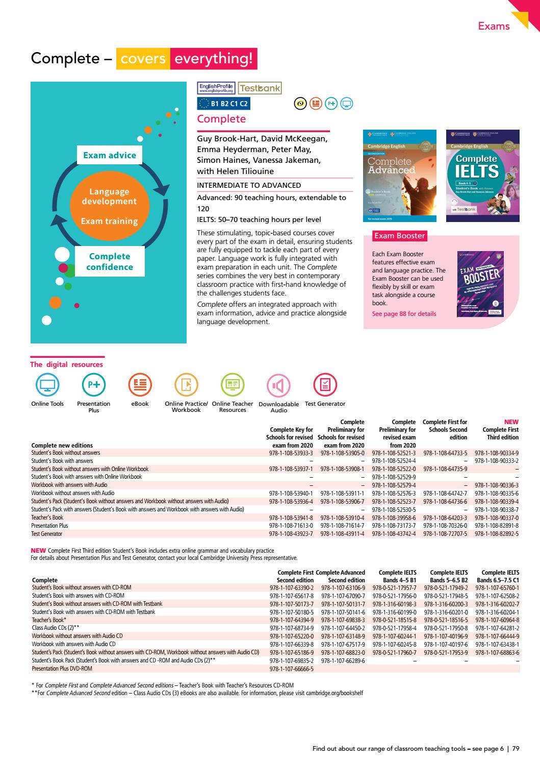INT Catalogue ELT 2021 Cambridge University Press by Cambridge English ...
