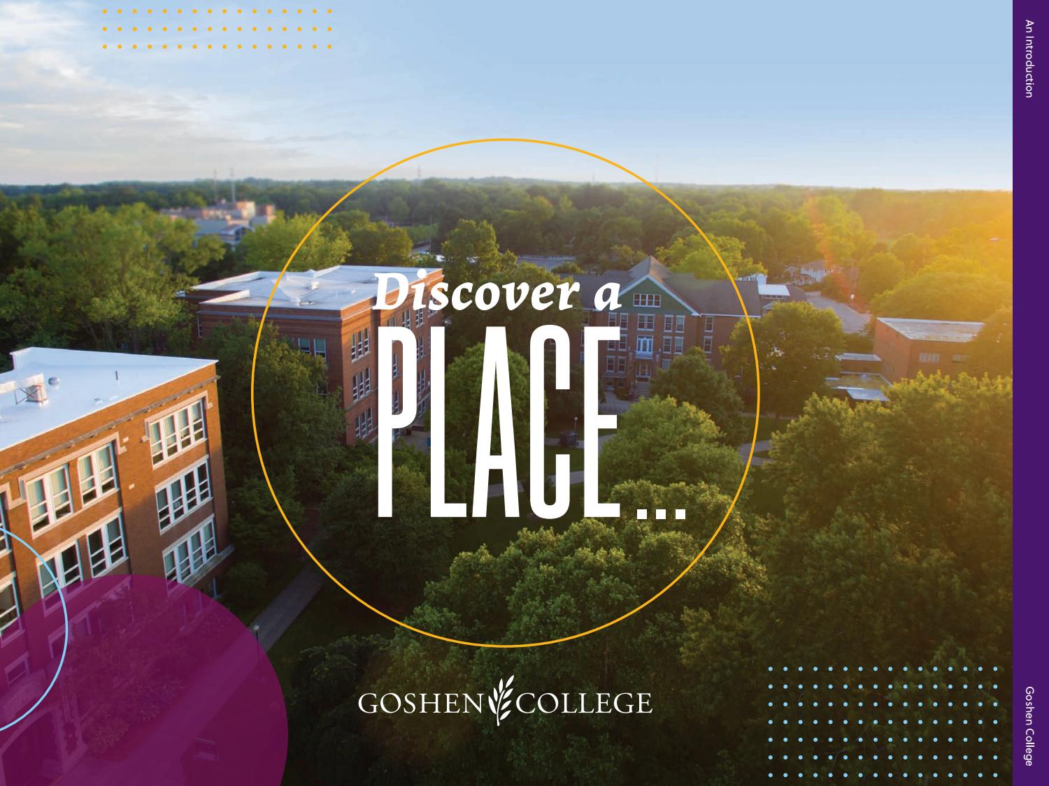 Goshen College Viewbook: An Introduction by Goshen College - Issuu