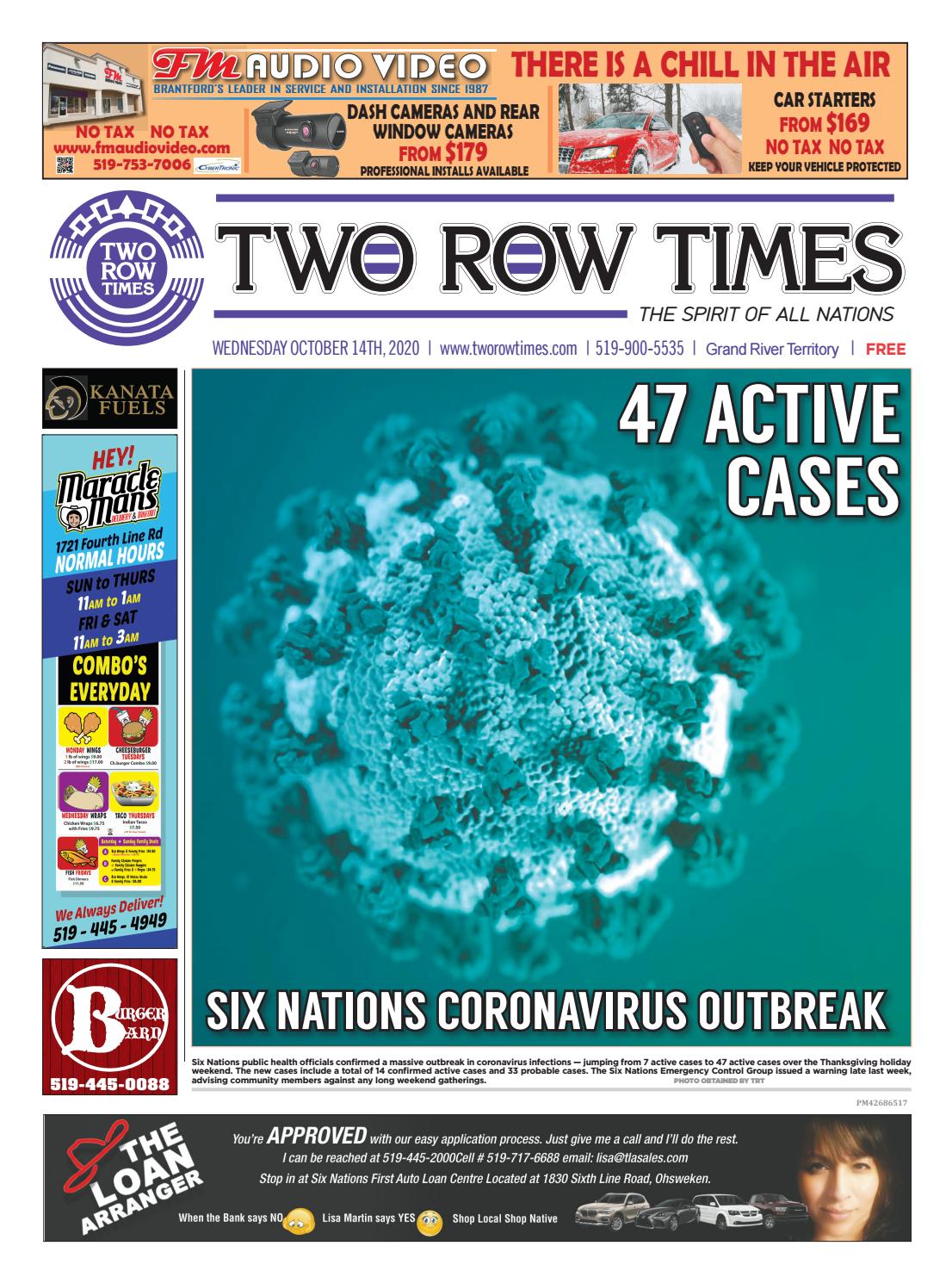 Two Row Times, October 13, 2020 by Two Row Times - Issuu