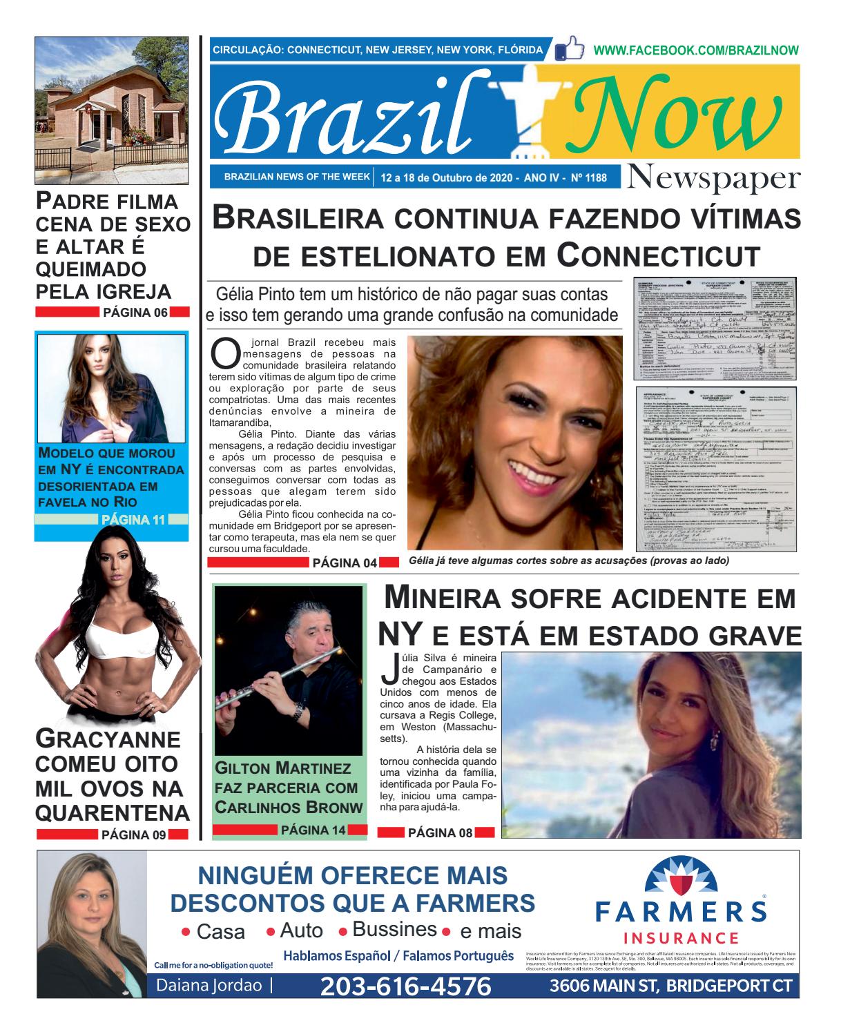 Brazil N ow 1188 by Brazil Now Newspaper - Issuu