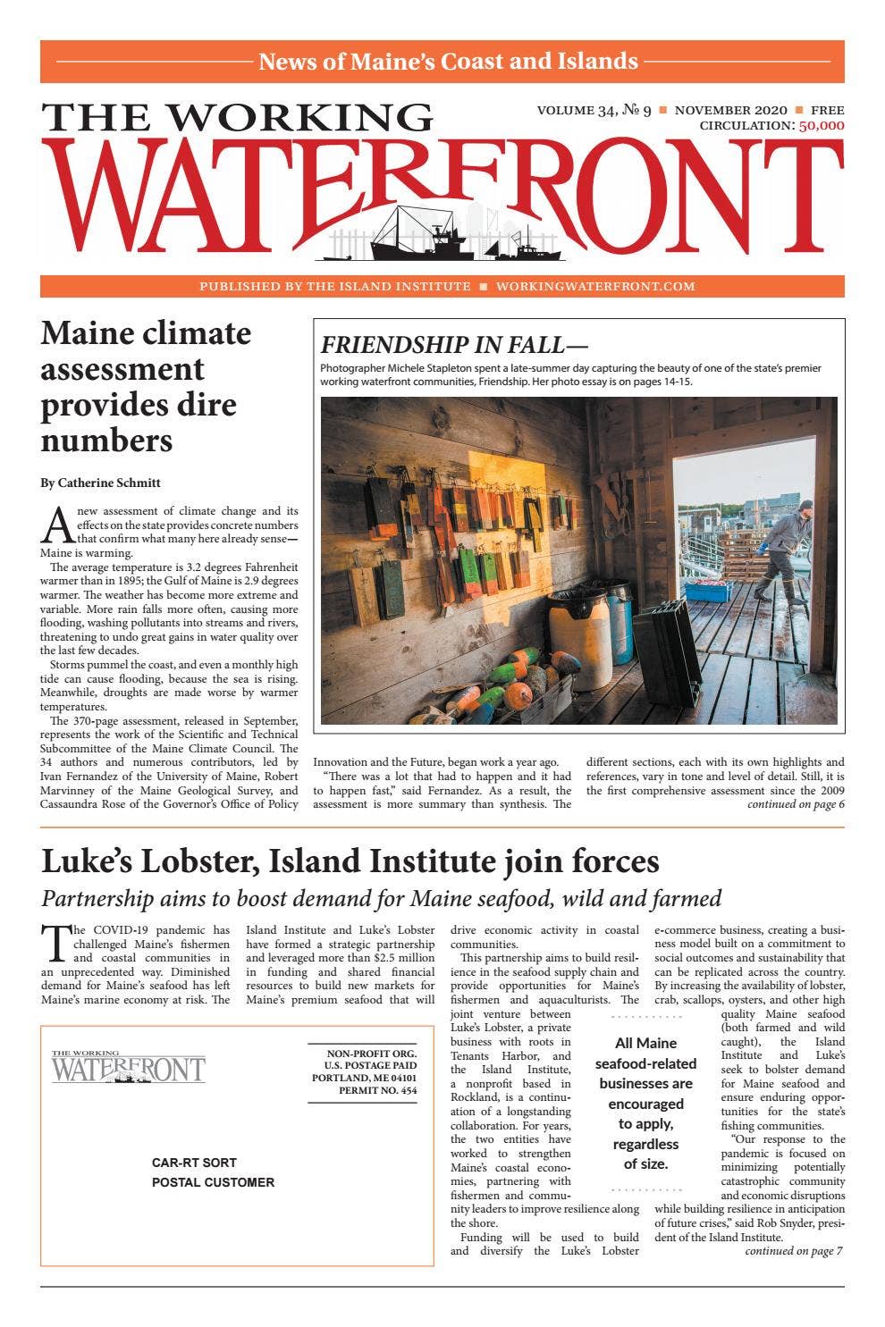 The Working Waterfront - November 2020 by Island Institute - Issuu