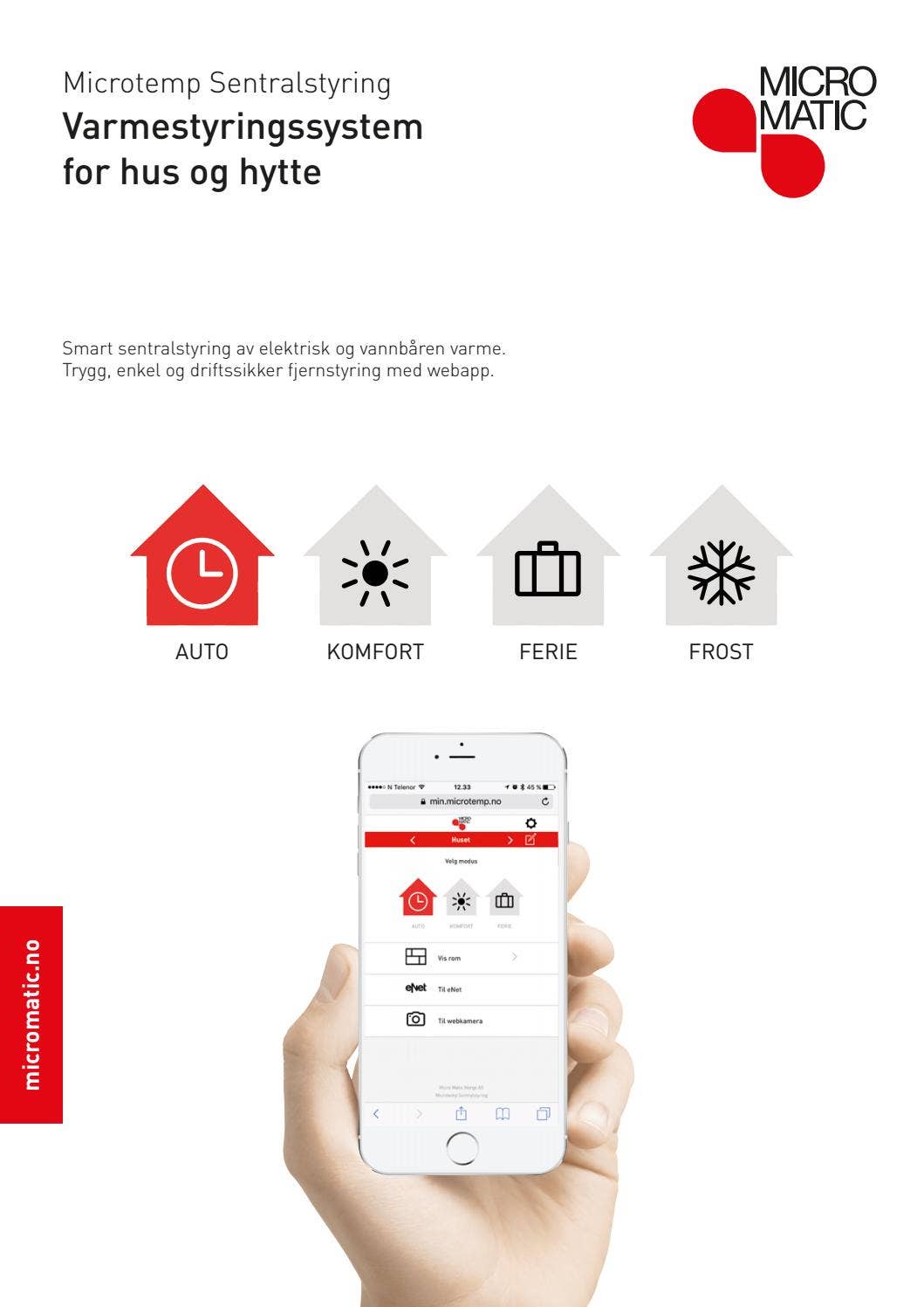 Microtemp Sentralstyring fra Micro Matic by Function AS - Issuu