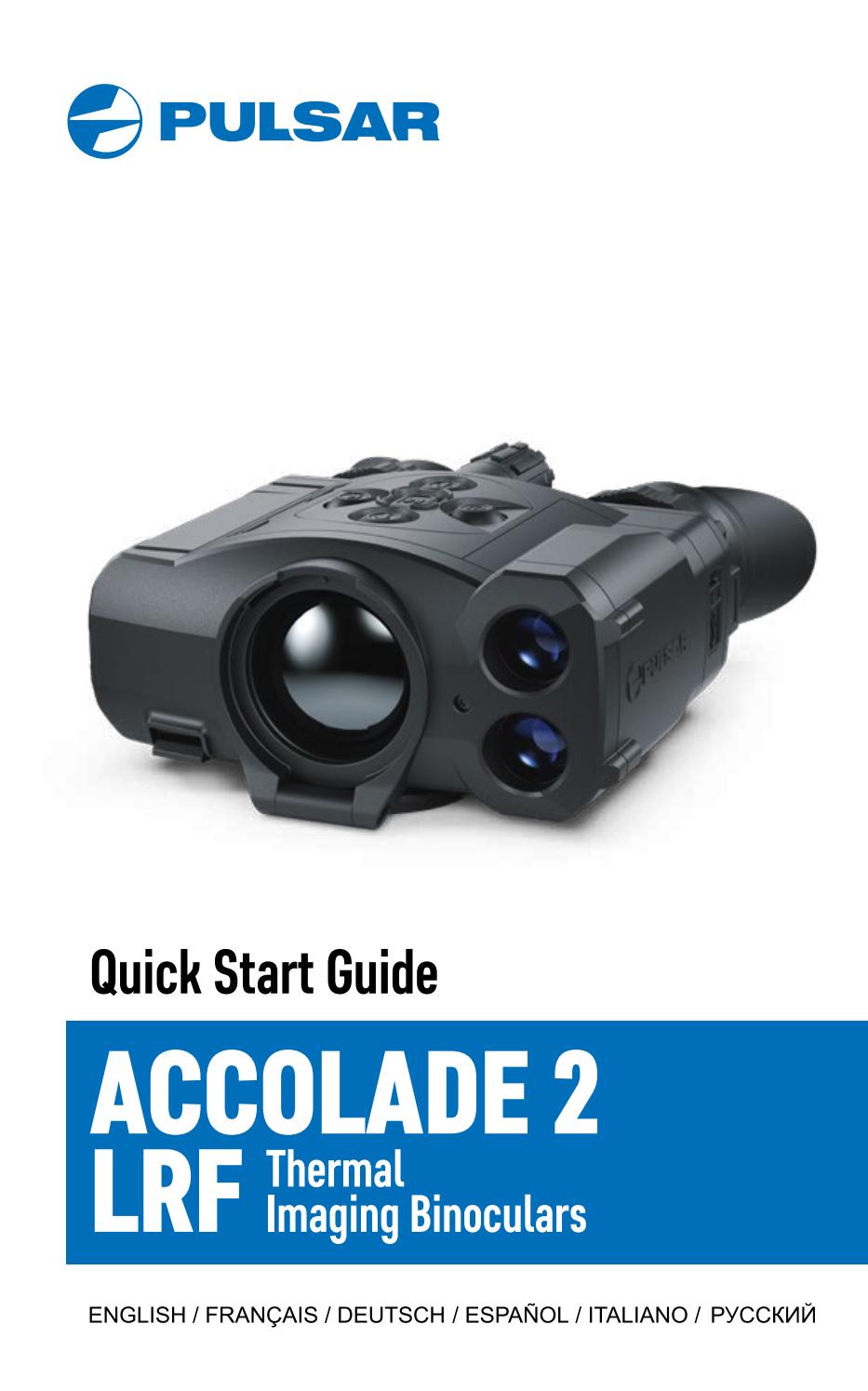 Accolade 2 LRF Quick Start Guide by Yukon Advanced Optics Worldwide - Issuu