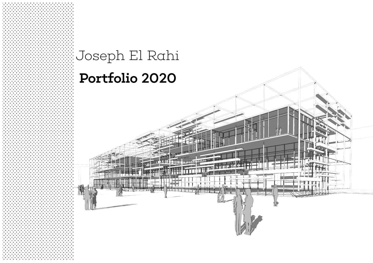 Portfolio d'architecture 2020 by Joseph El-Rahi - Issuu