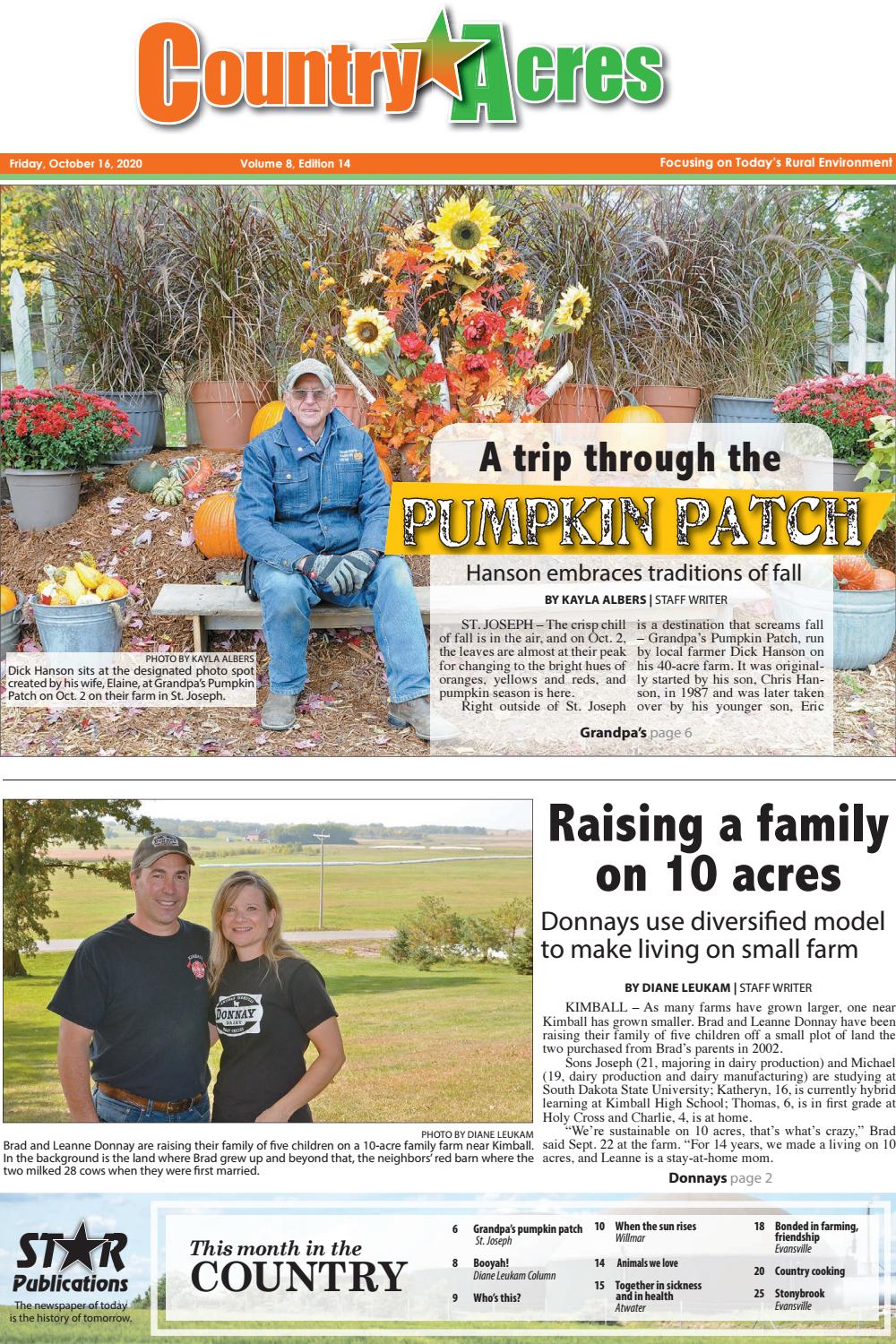 Country Acres - October 16 edition by Star Publications - Issuu