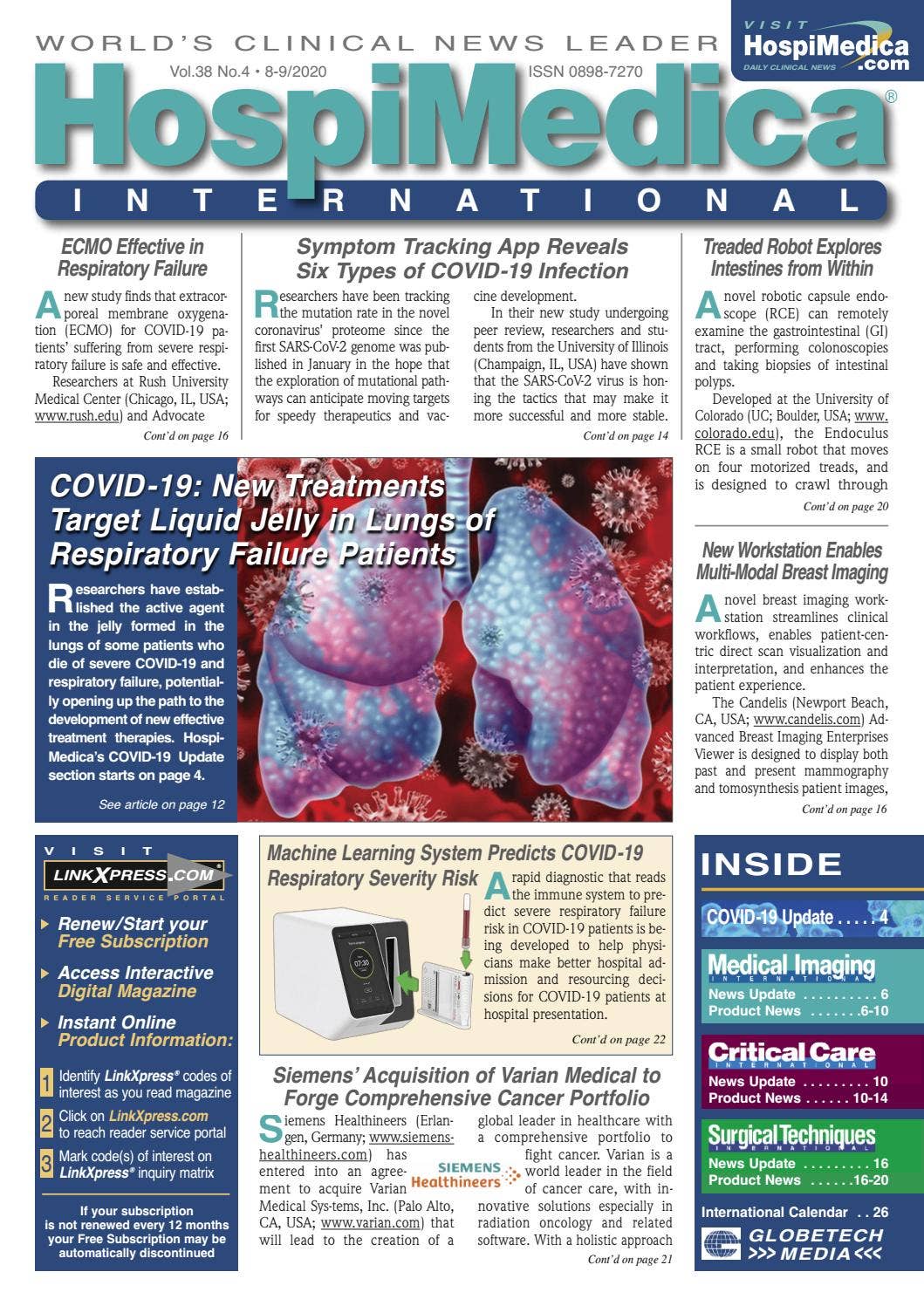 HospiMedica International September 2020 by Globetech - Issuu