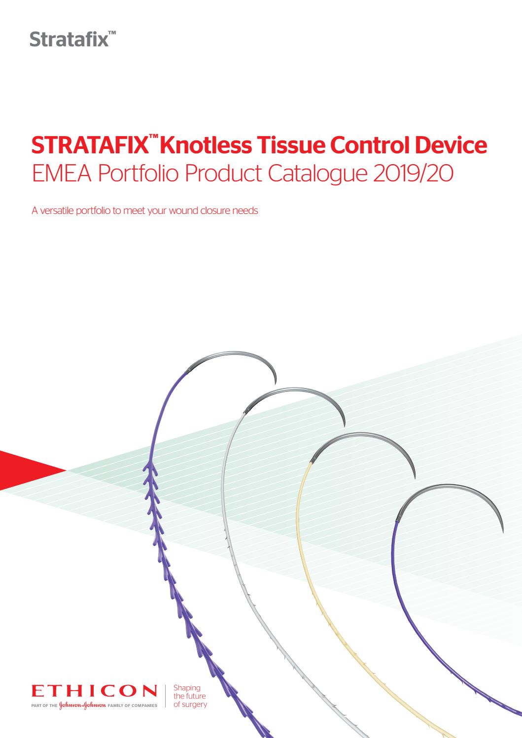 Stratafix Suture Catalog - Catalog Library