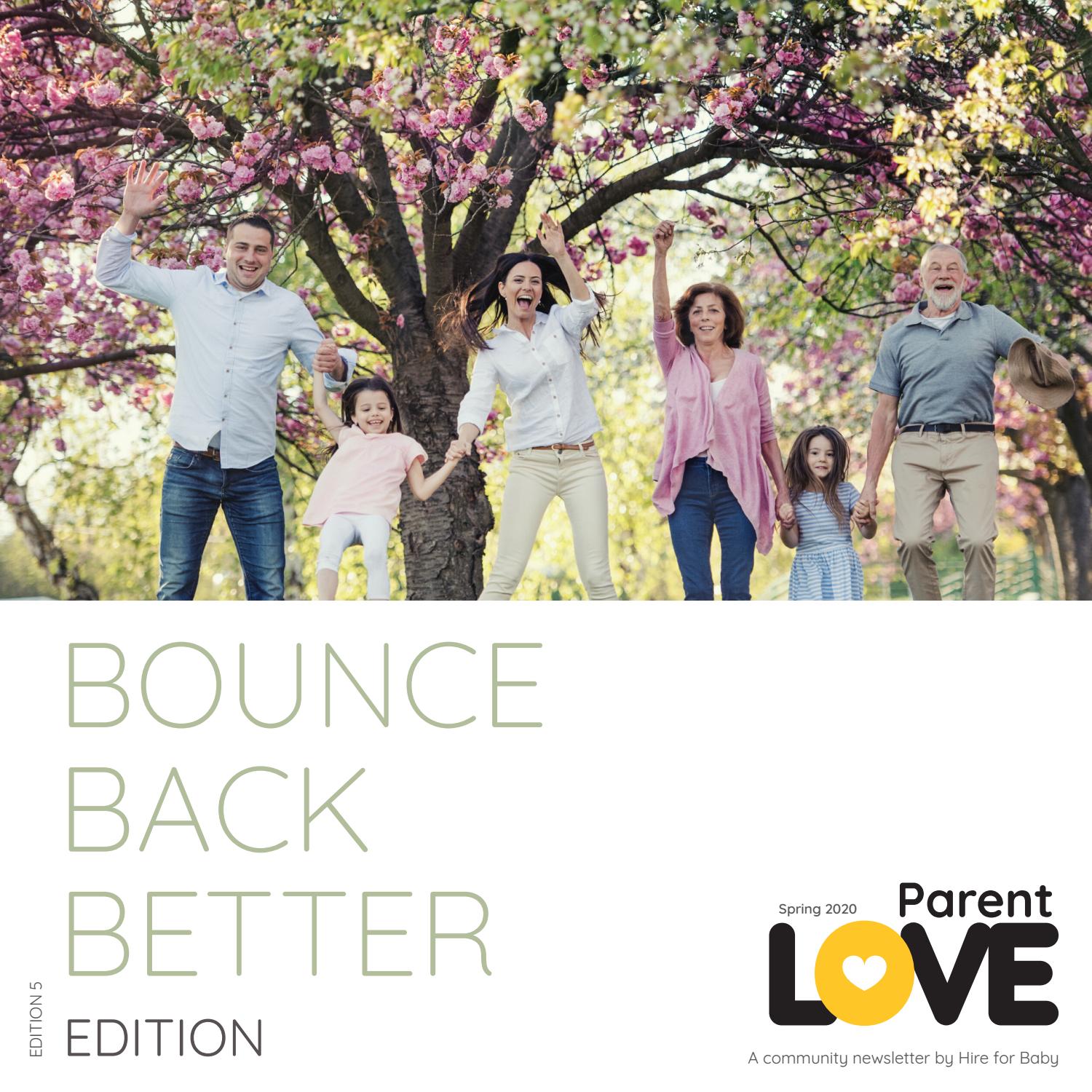 Bounce Back Better Edition 5 by hireforbaby - Issuu