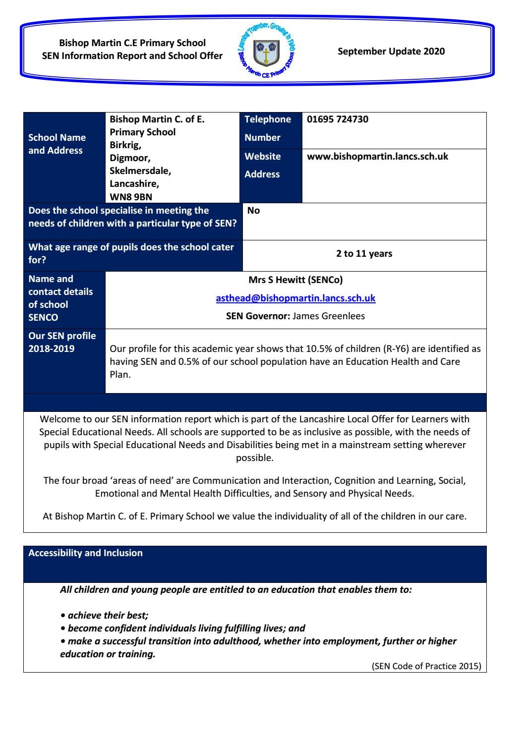 SEN Report October 2020 by Schudio - Issuu