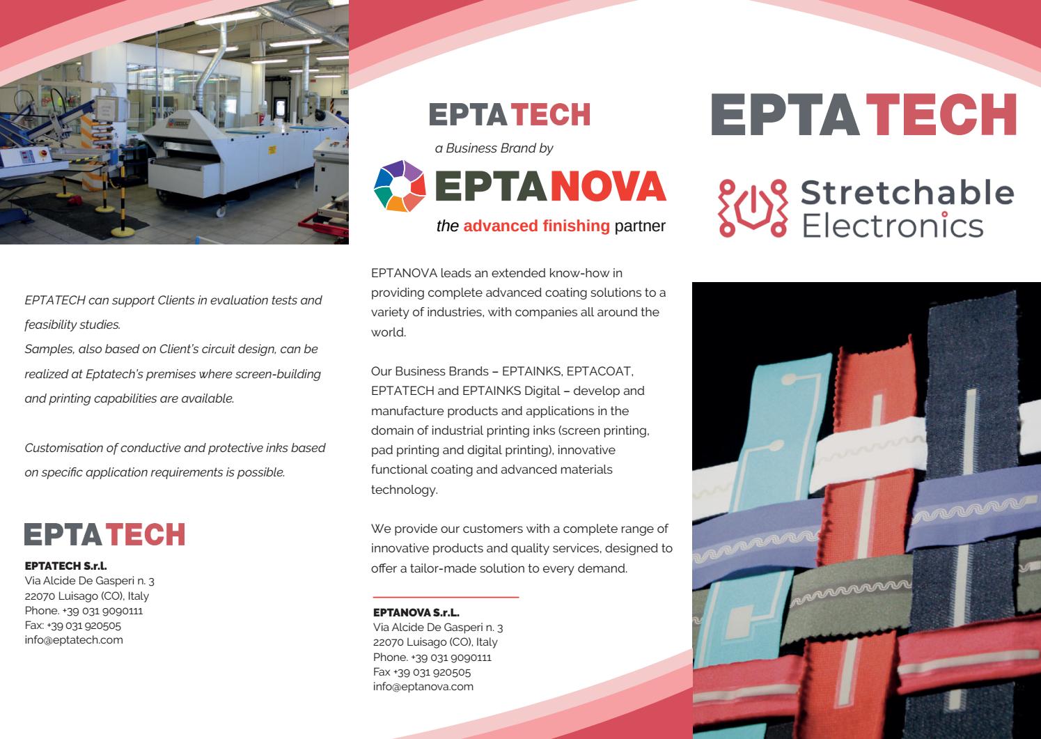 EPTATECH | Stretchable Electronics by Eptanova - Issuu