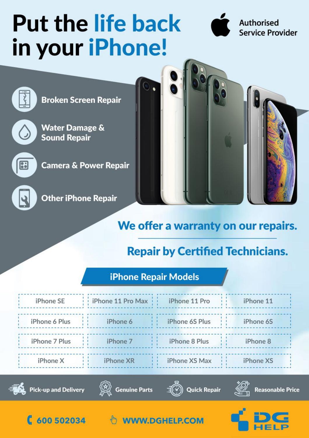 Apple iPhone Screen Repair & Replacement by DG Help - Issuu